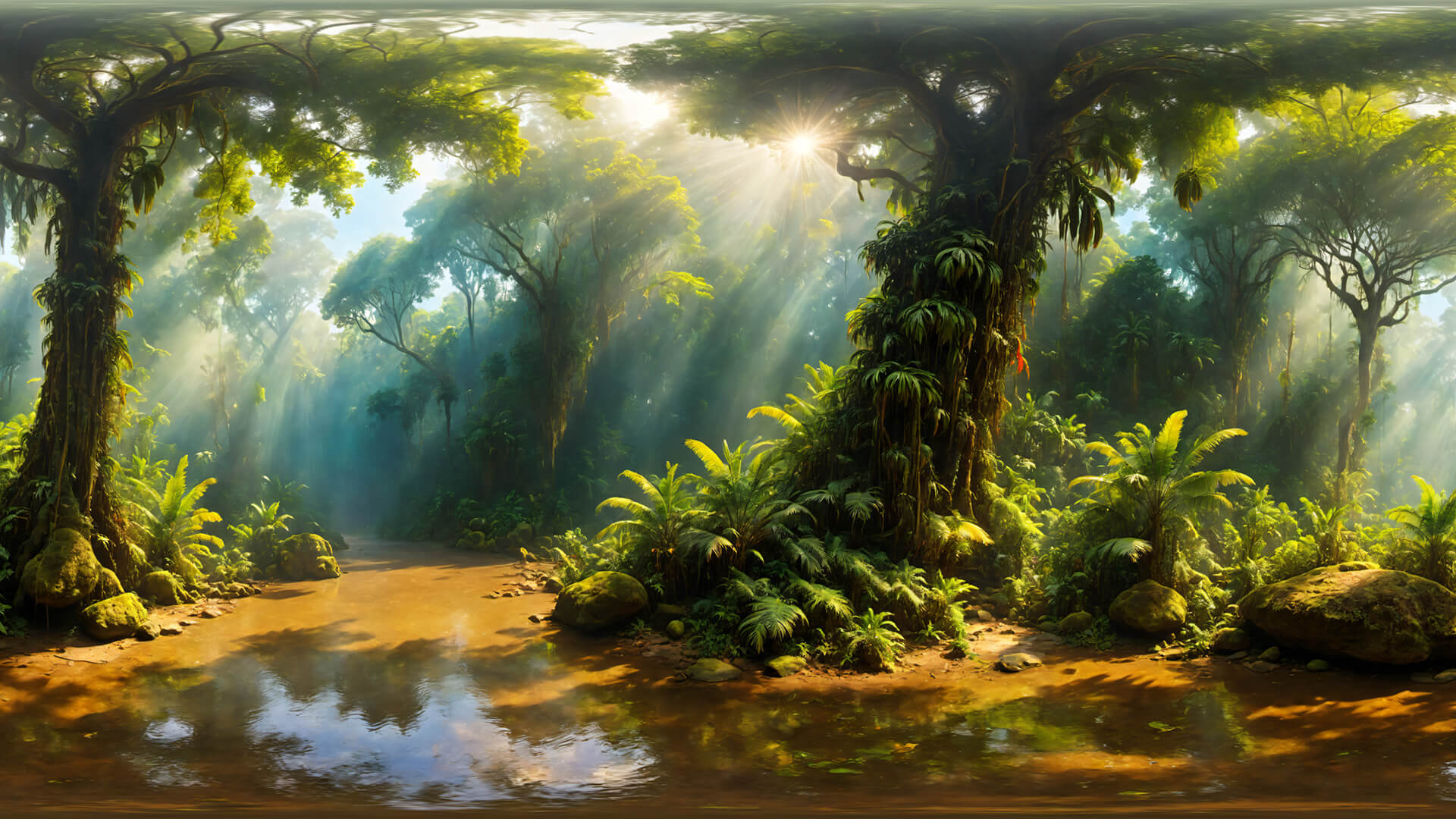 HDRI Forest Panoramas 3D Render | RenderHub Gallery