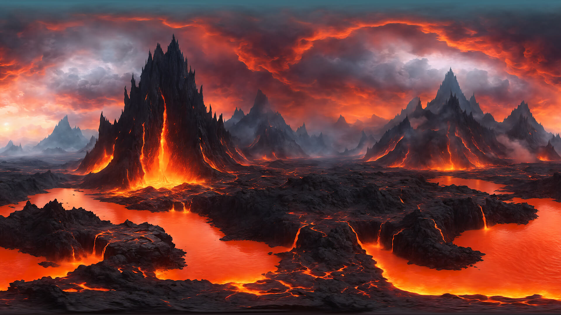 HDRI Hell Panoramas Vol.3 3D Render, Digital Art by Johny1981