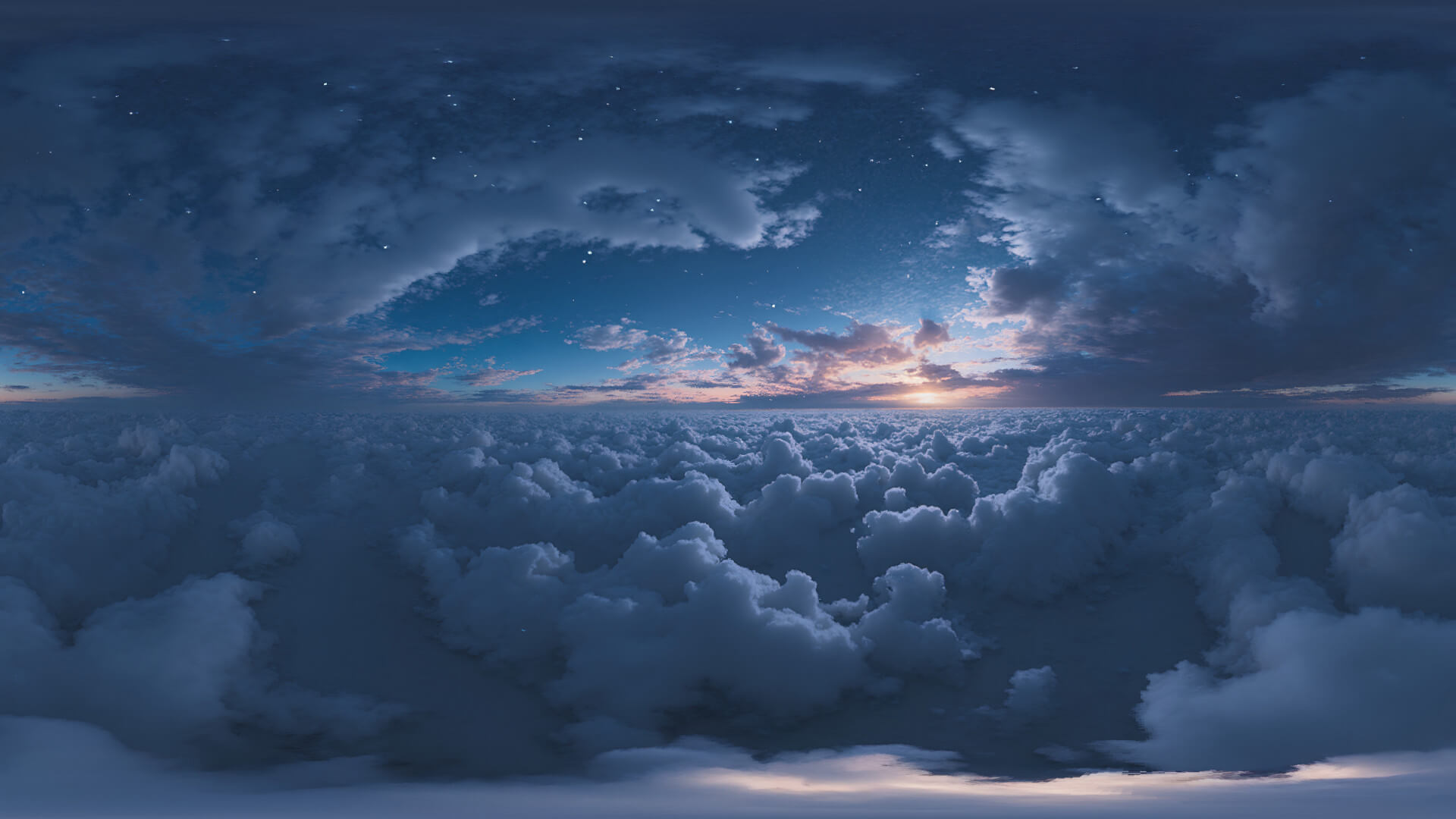 HDRI Aerial Nightscapes V2 Panoramas - HDR Image by Johny1981