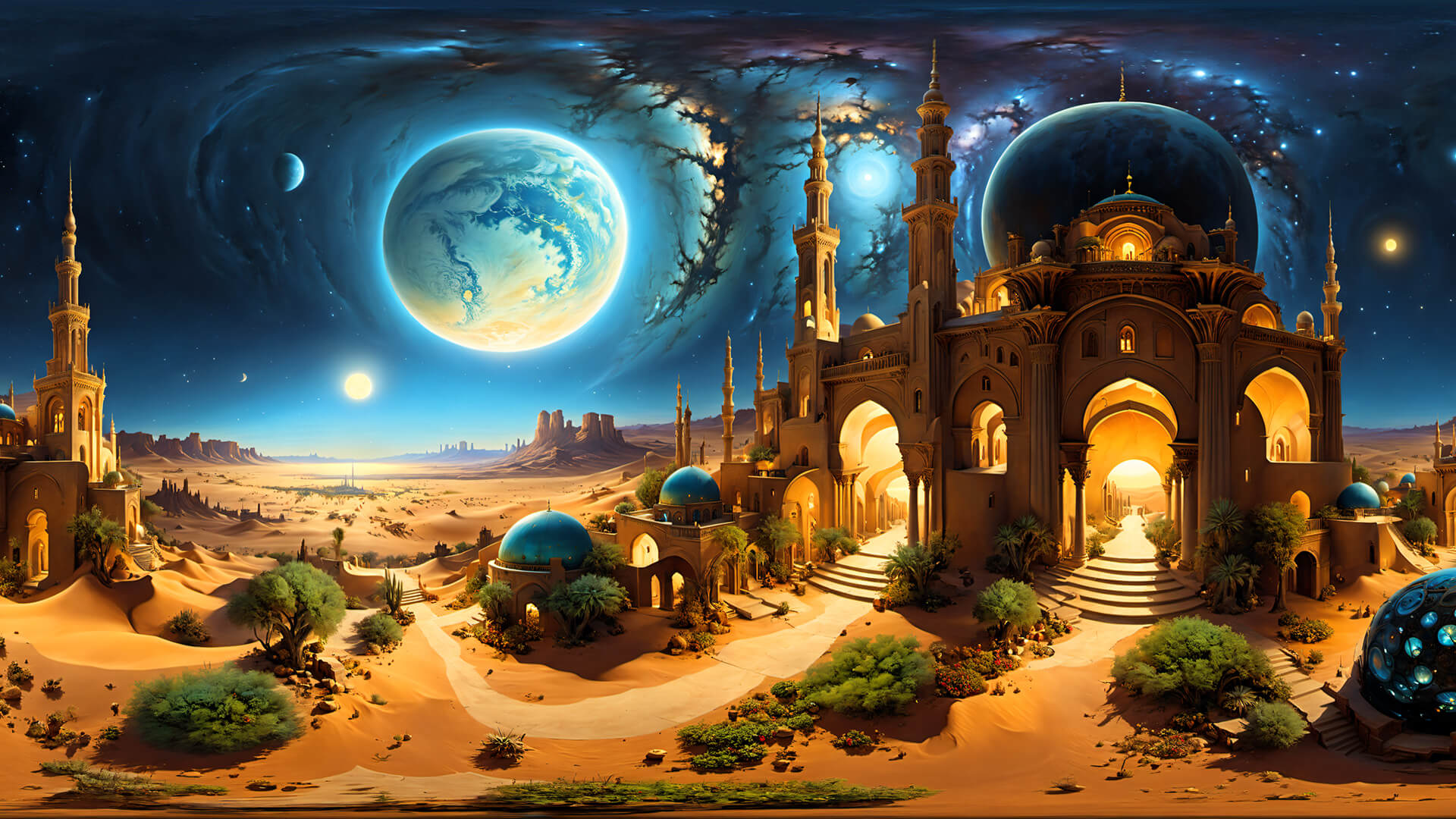 HDRI Alien Fantasy Location Panoramas - HDR Image by Johny1981