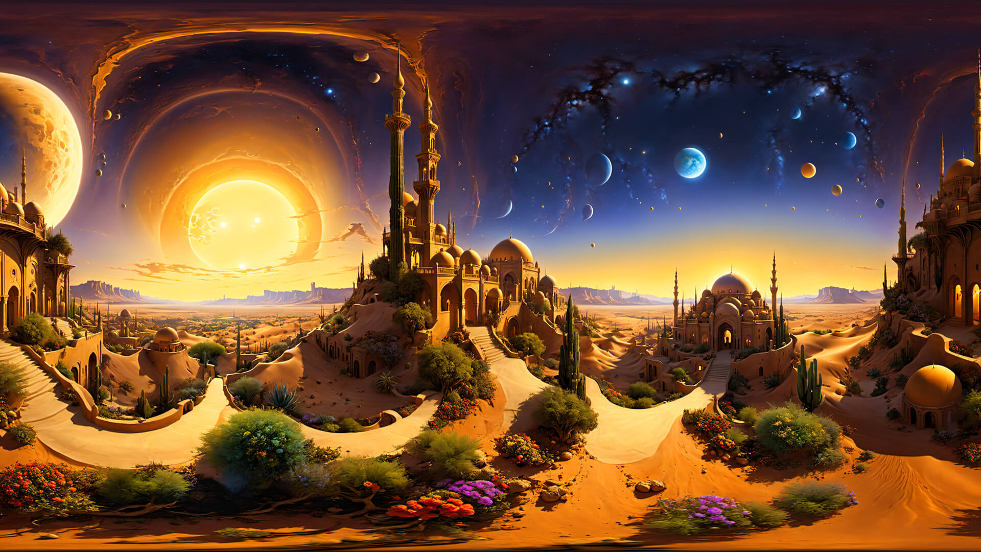 HDRI Alien Fantasy Location Panoramas - HDR Image by Johny1981