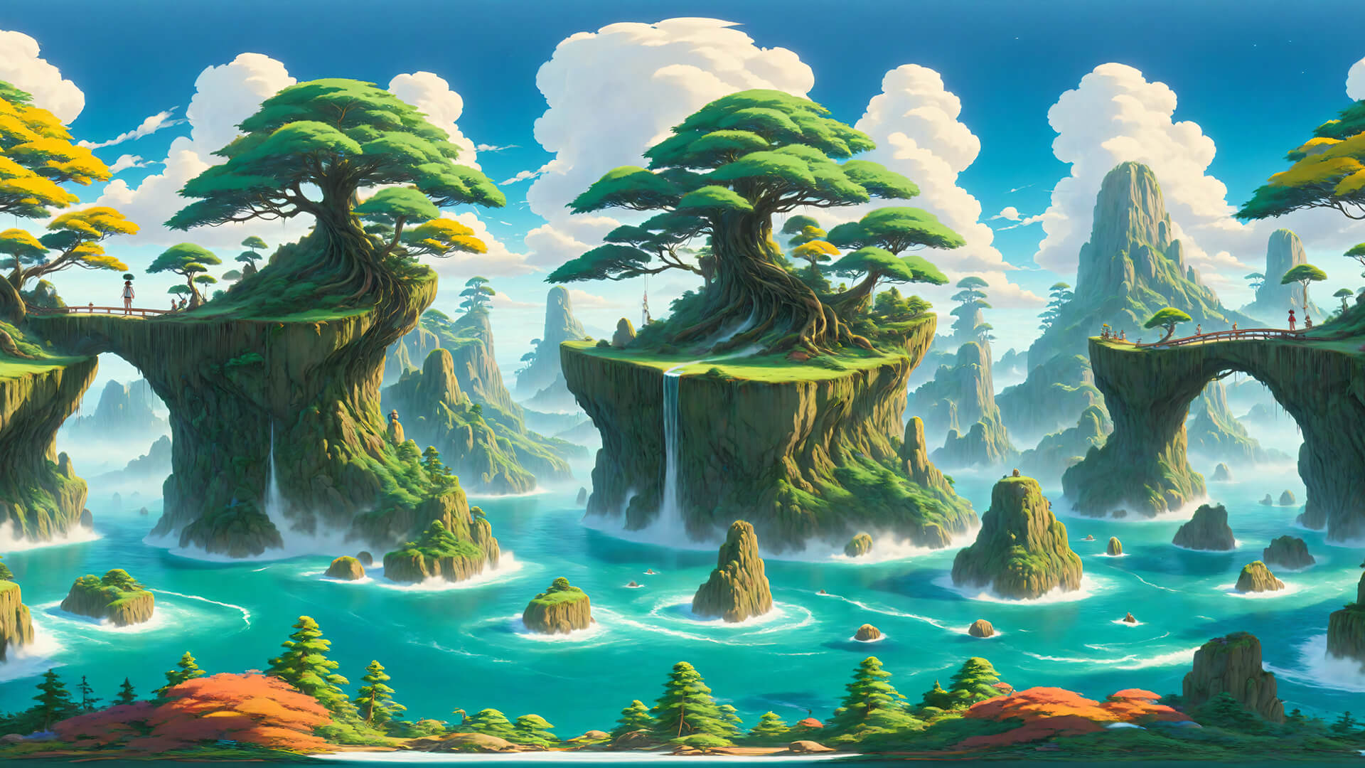 HDRI Anime Skyboxes V1 - HDR Image by Johny1981