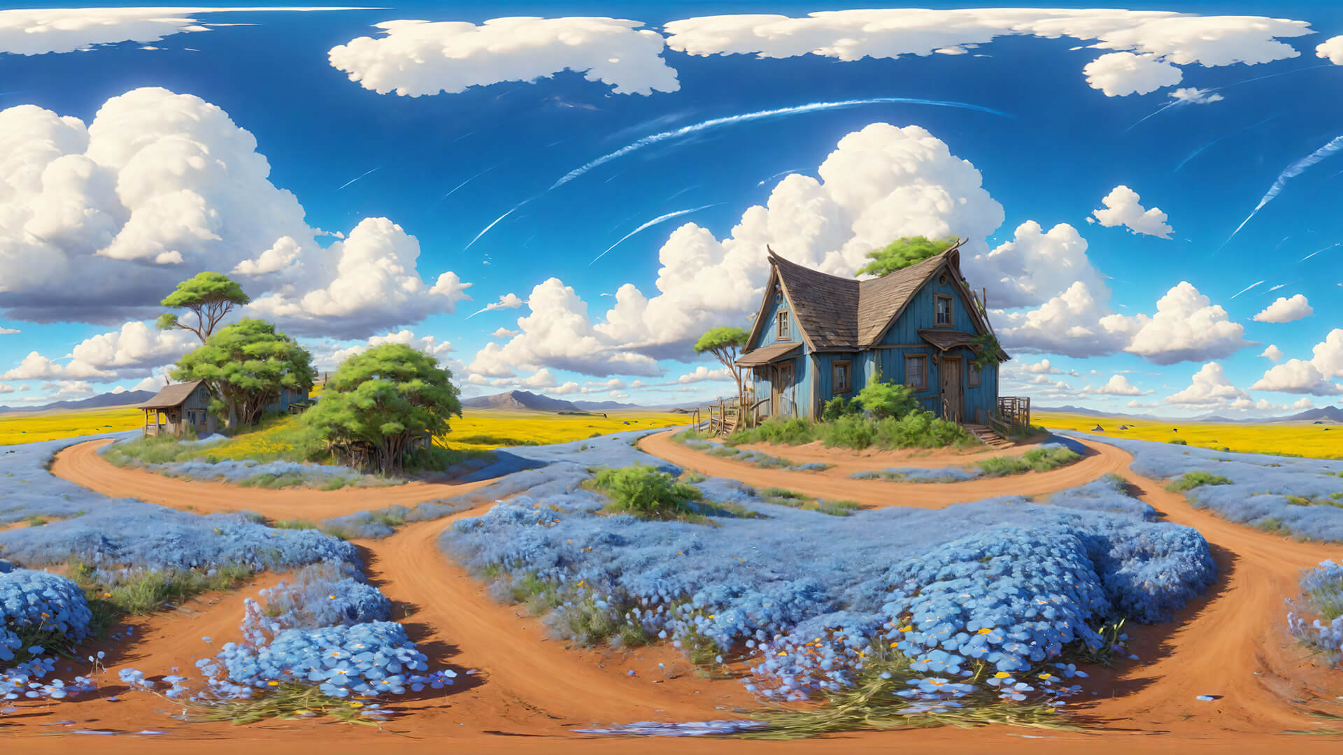 HDRI Anime Skyboxes V1 - HDR Image by Johny1981