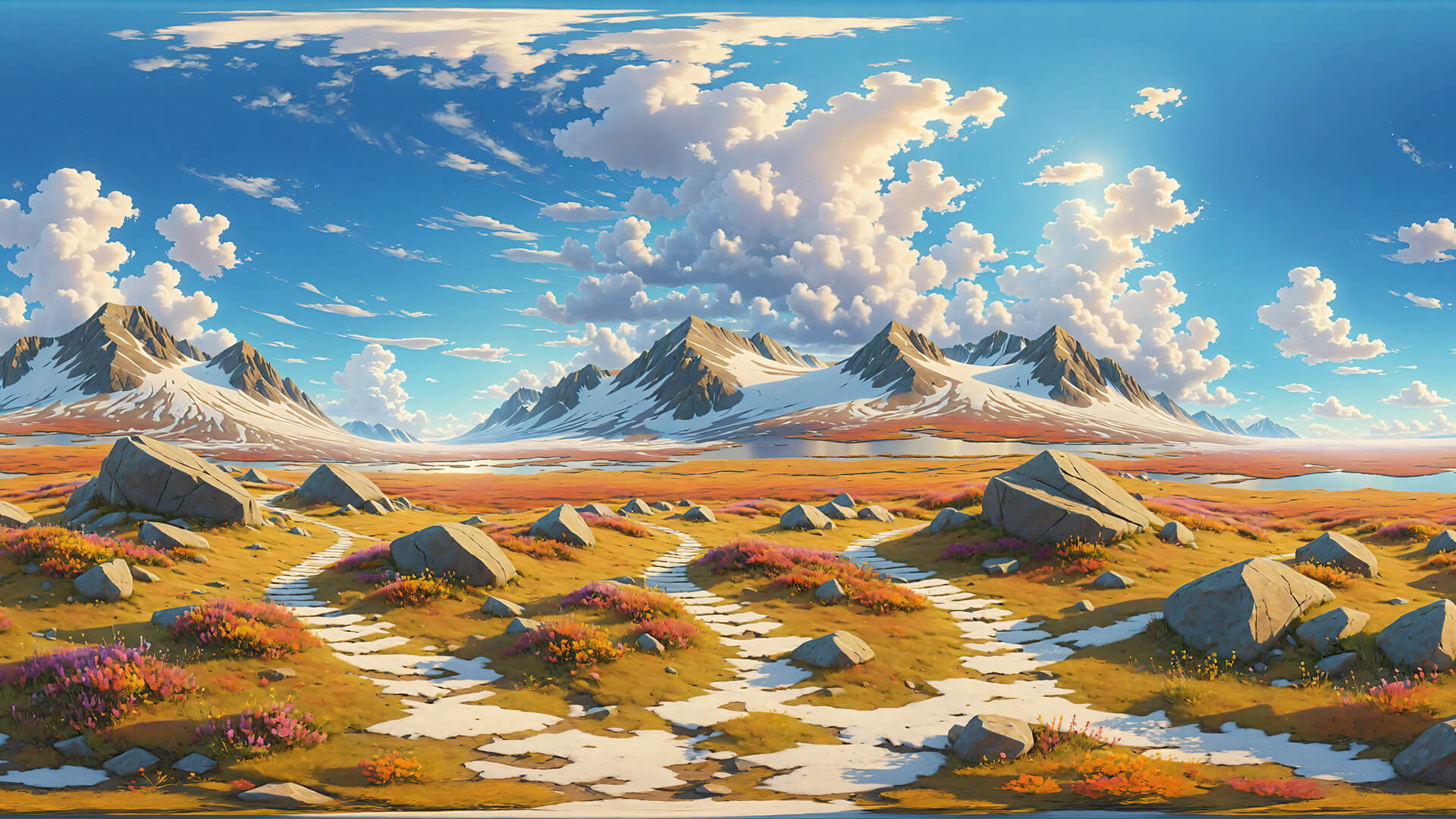 HDRI Anime Skyboxes V2 - HDR Image by Johny1981