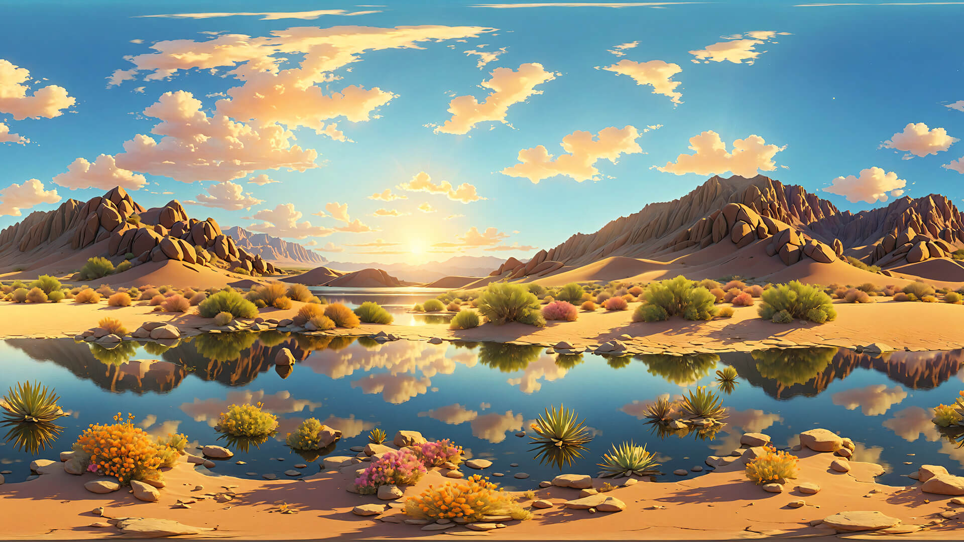 HDRI Anime Skyboxes V2 - HDR Image by Johny1981