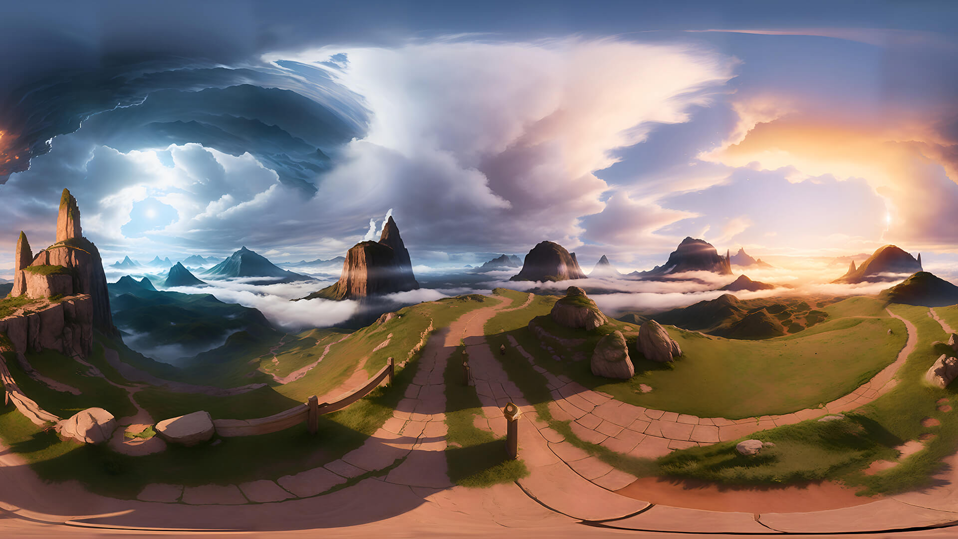 HDRI Breathtaking Digital Landscapes - HDR Image by Johny1981