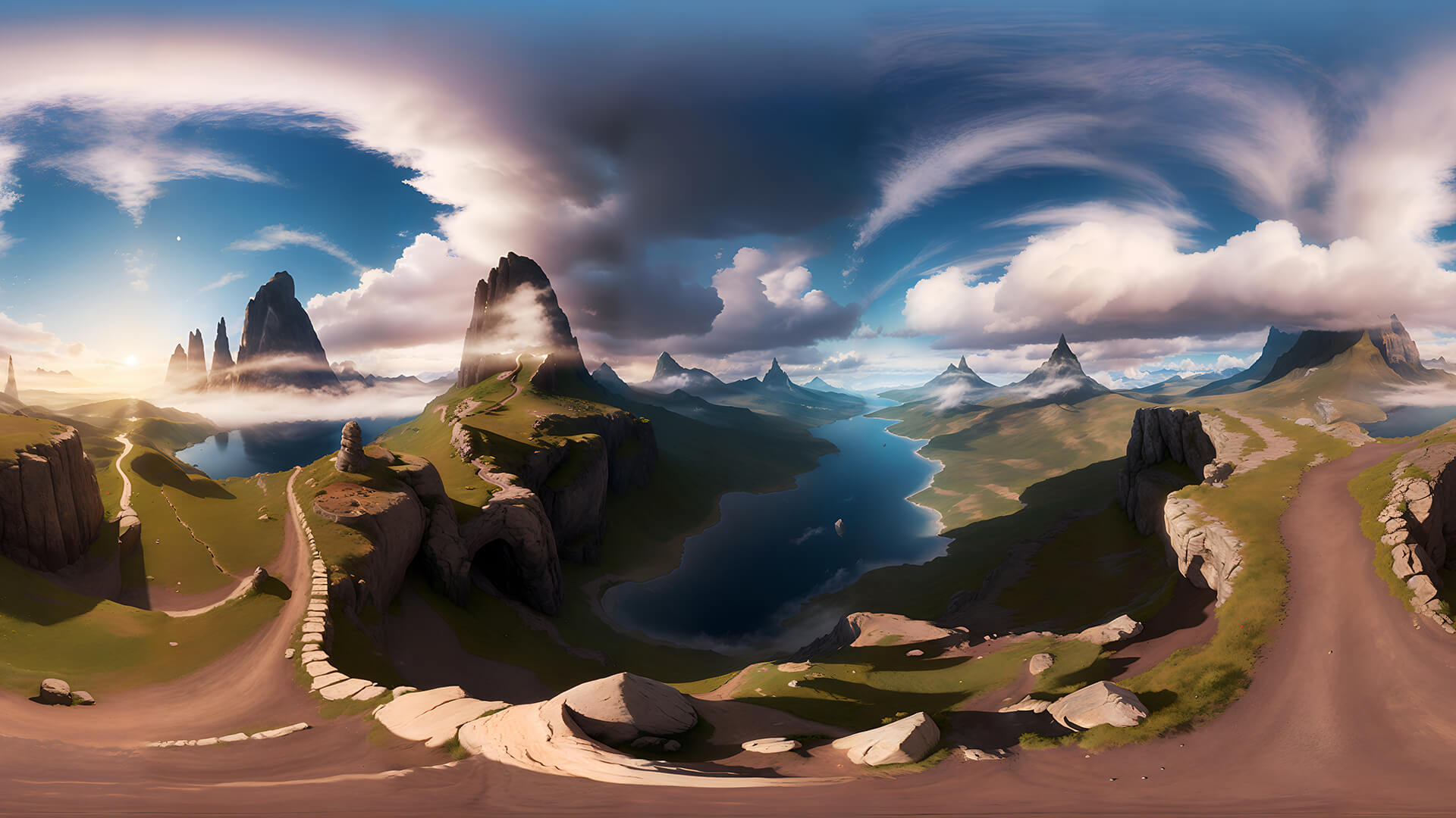 HDRI Breathtaking Digital Landscapes - HDR Image by Johny1981