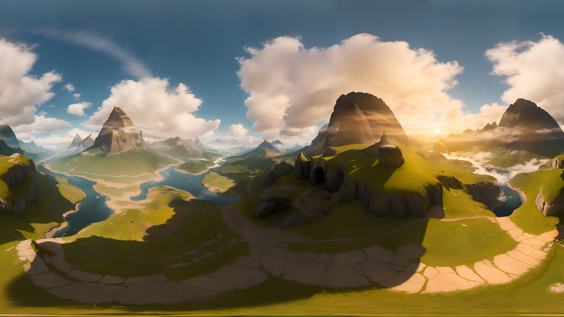 HDRI Breathtaking Digital Landscapes - HDR Image by Johny1981