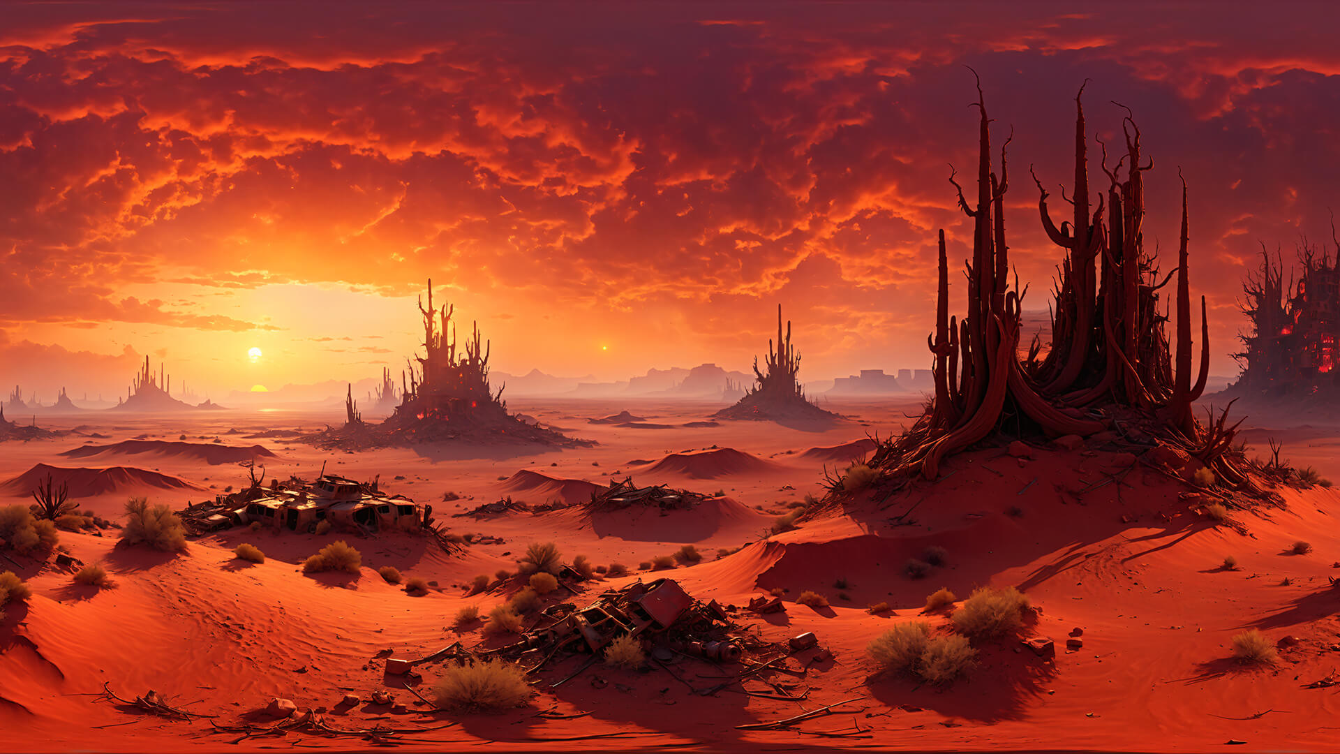 HDRI Desert Panoramas - HDR Image by Johny1981