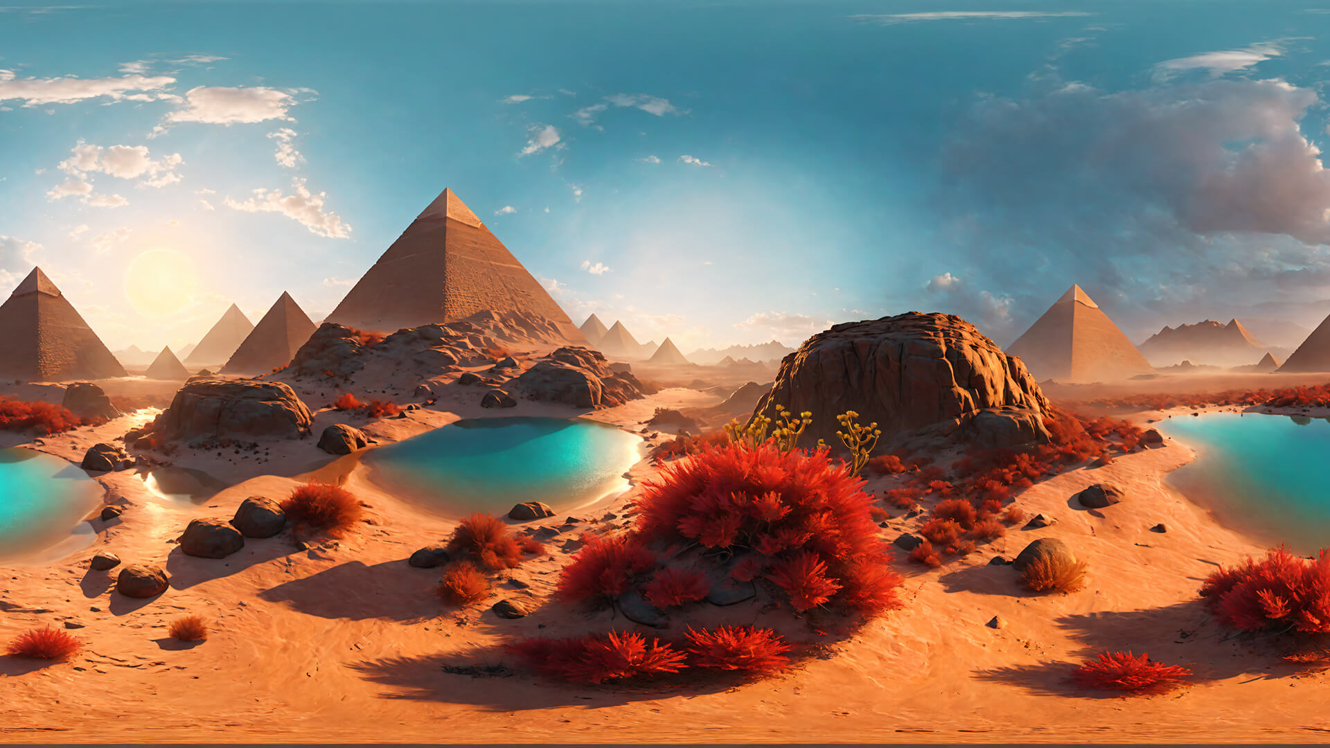 HDRI Desert Panoramas - HDR Image by Johny1981