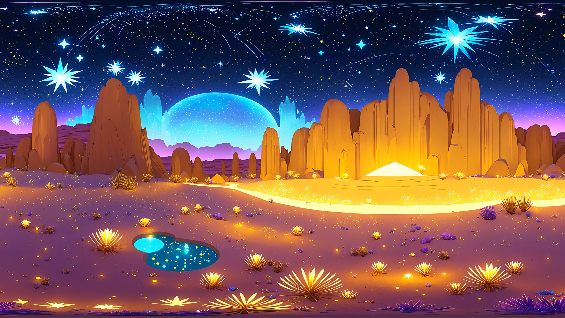 HDRI Fantasy Dreamland Panoramas - HDR Image by Johny1981