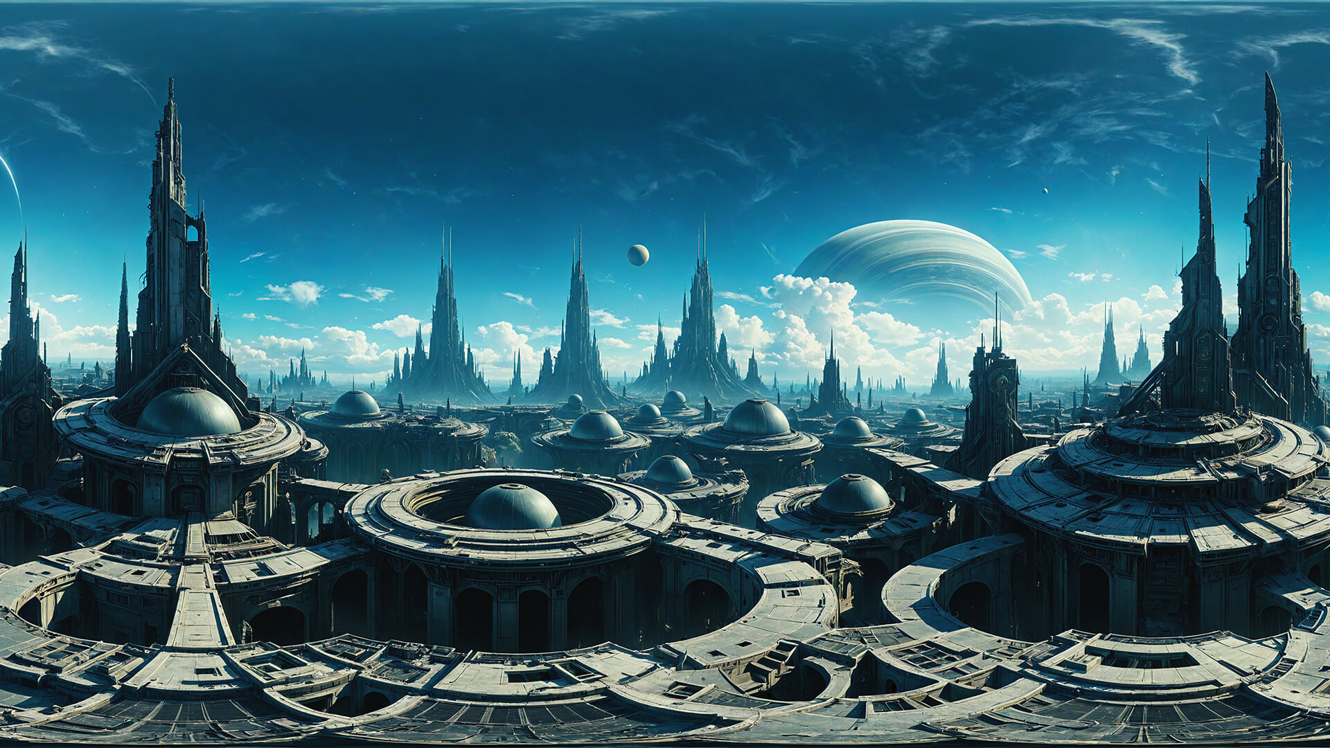 HDRI Dystopian Futuristic Wasteland Panoramas - HDR Image by Johny1981