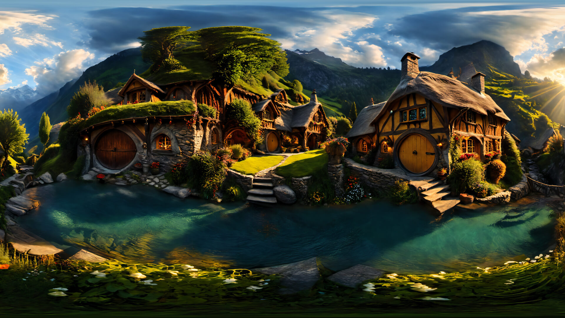 HDRI Fantasy Settlements - HDR Image by Johny1981