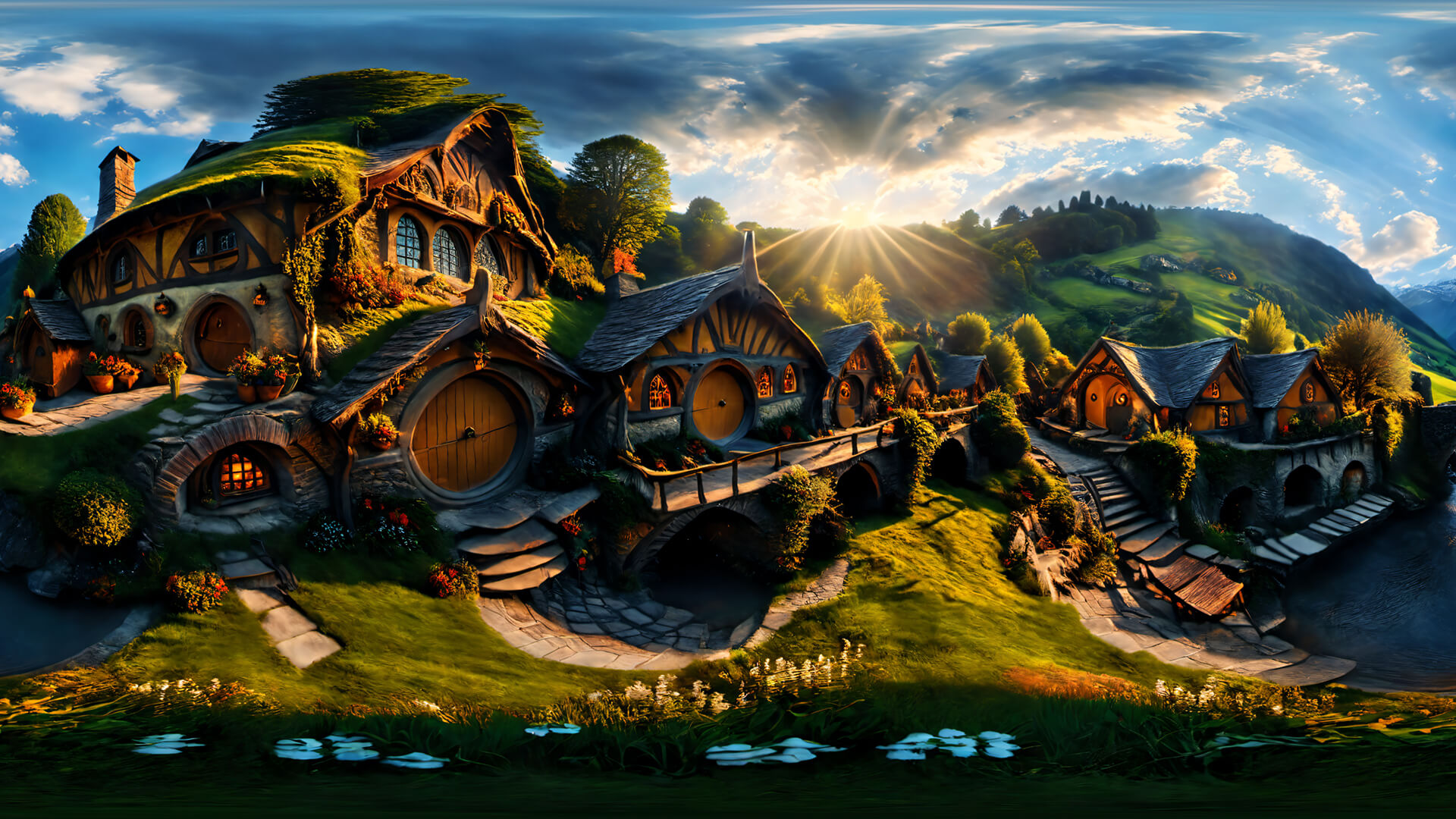 HDRI Fantasy Settlements - HDR Image by Johny1981
