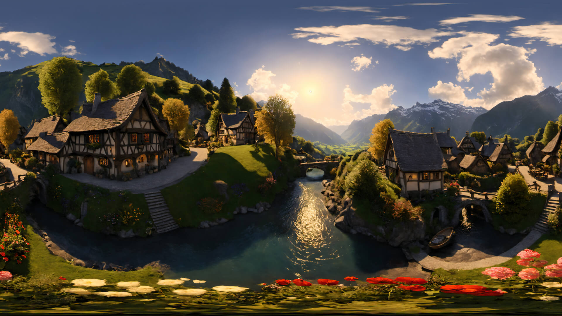 HDRI Fantasy Settlements - HDR Image by Johny1981