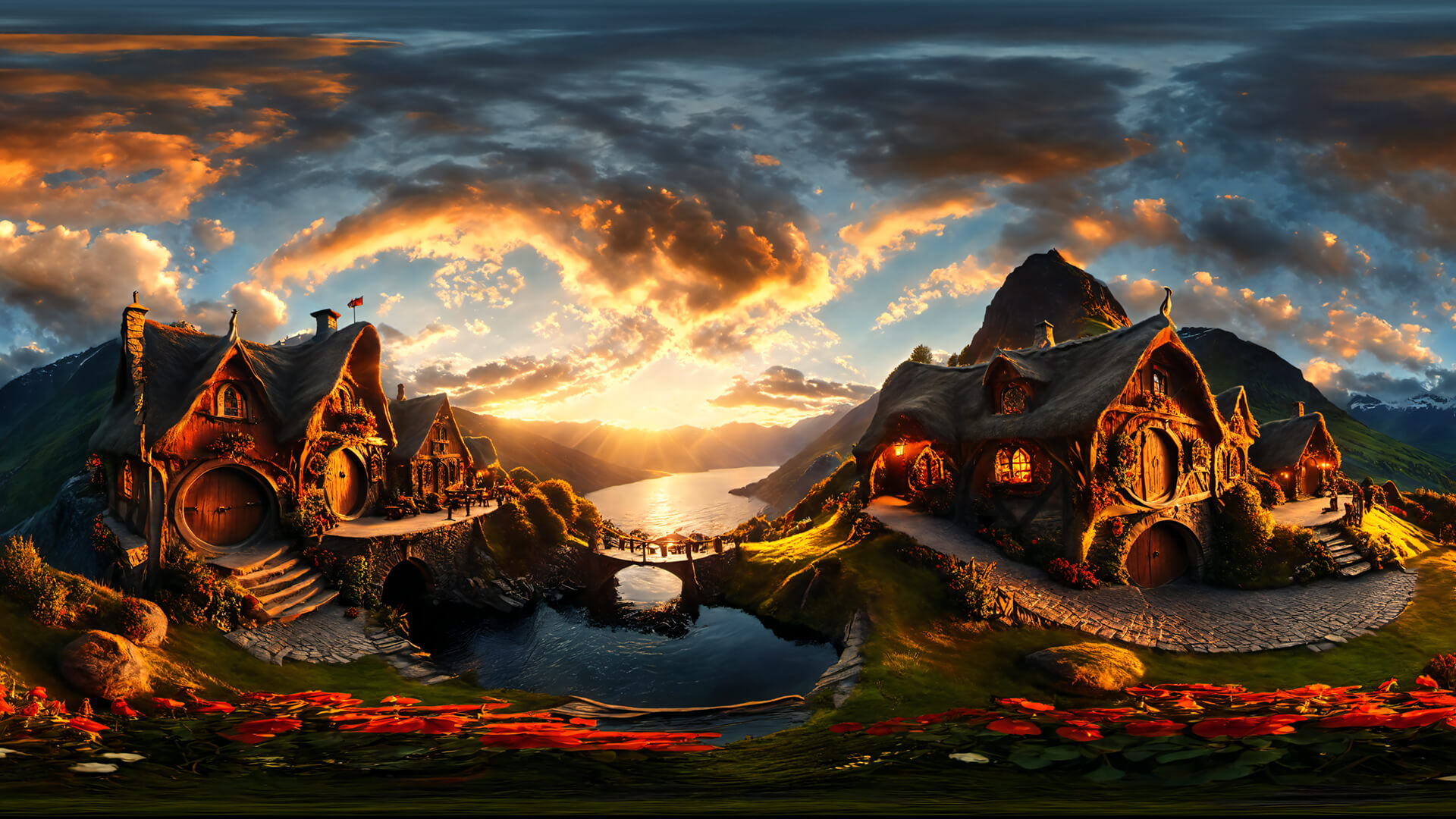 HDRI Fantasy Settlements - HDR Image by Johny1981