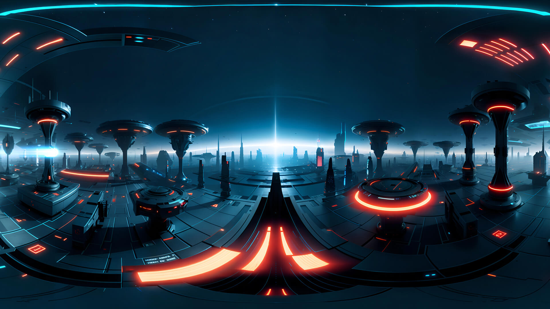 HDRI Futuristic Environments Panoramas - HDR Image by Johny1981