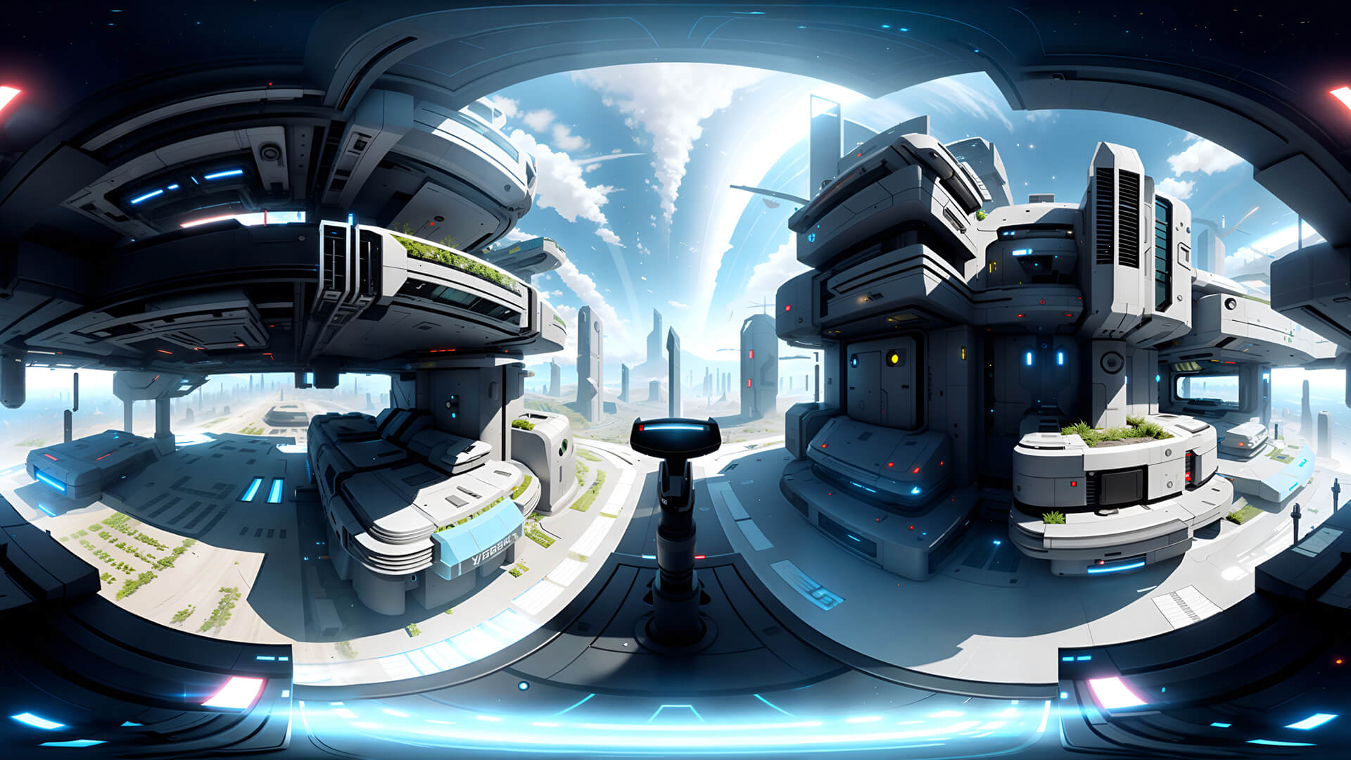 HDRI Futuristic Environments Panoramas - HDR Image by Johny1981