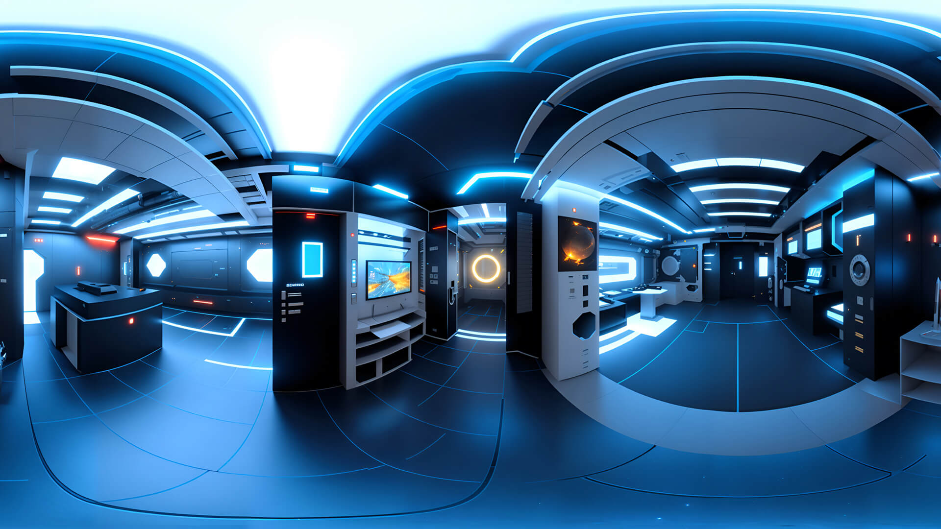 HDRI Futuristic Environments Panoramas - HDR Image by Johny1981