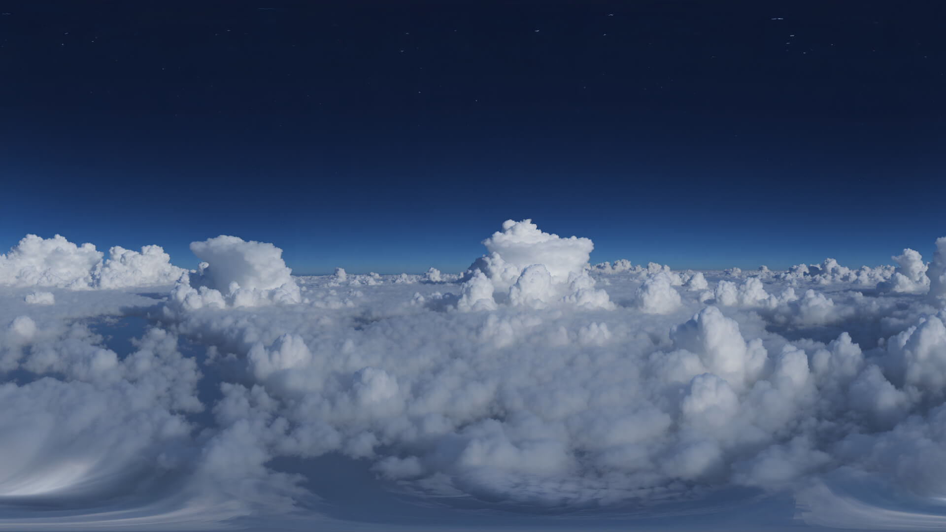 HDRI Night Above The Clouds Skyboxes - HDR Image by Johny1981