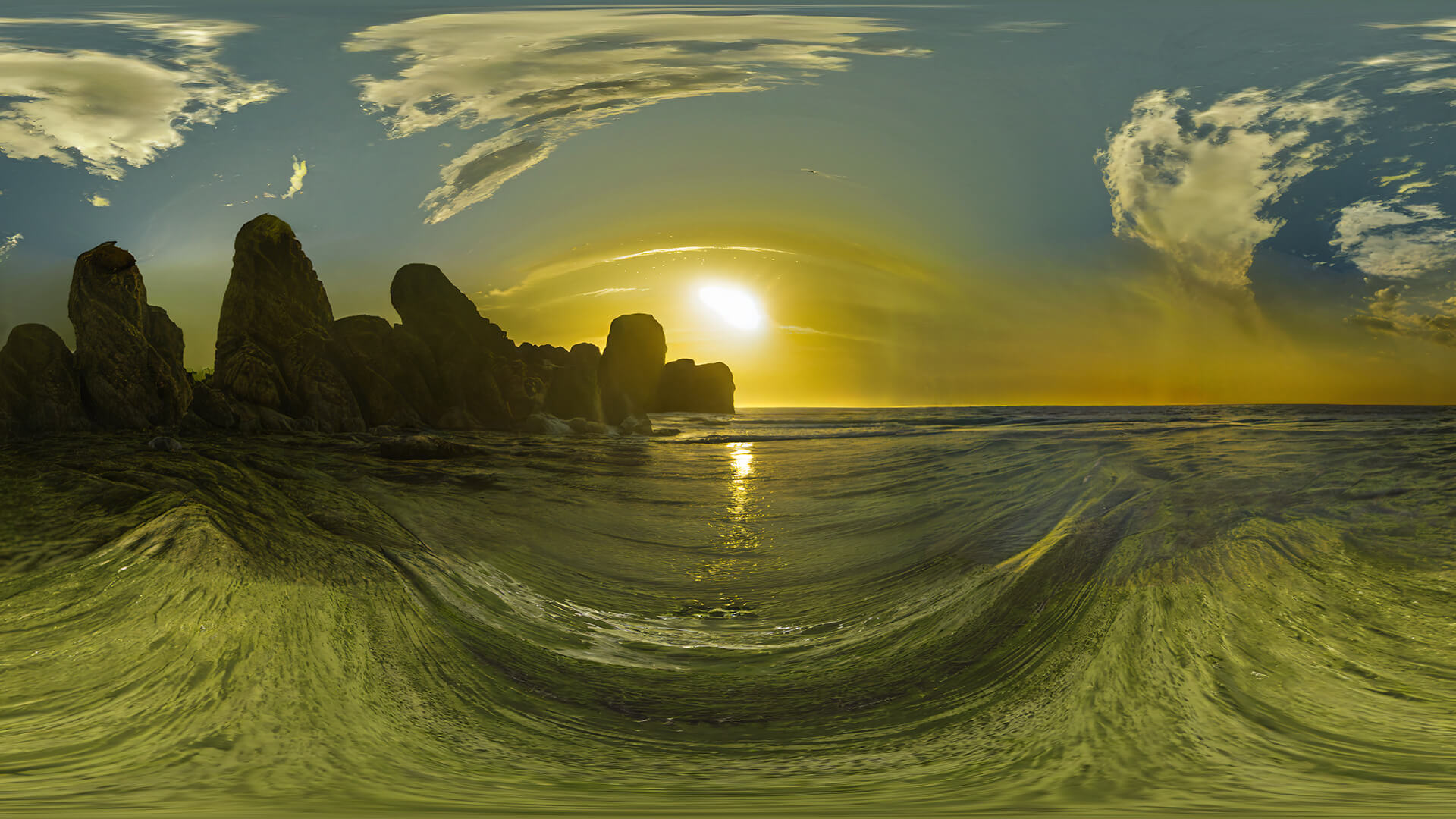 HDRI Ocean Panoramas - HDR Image by Johny1981