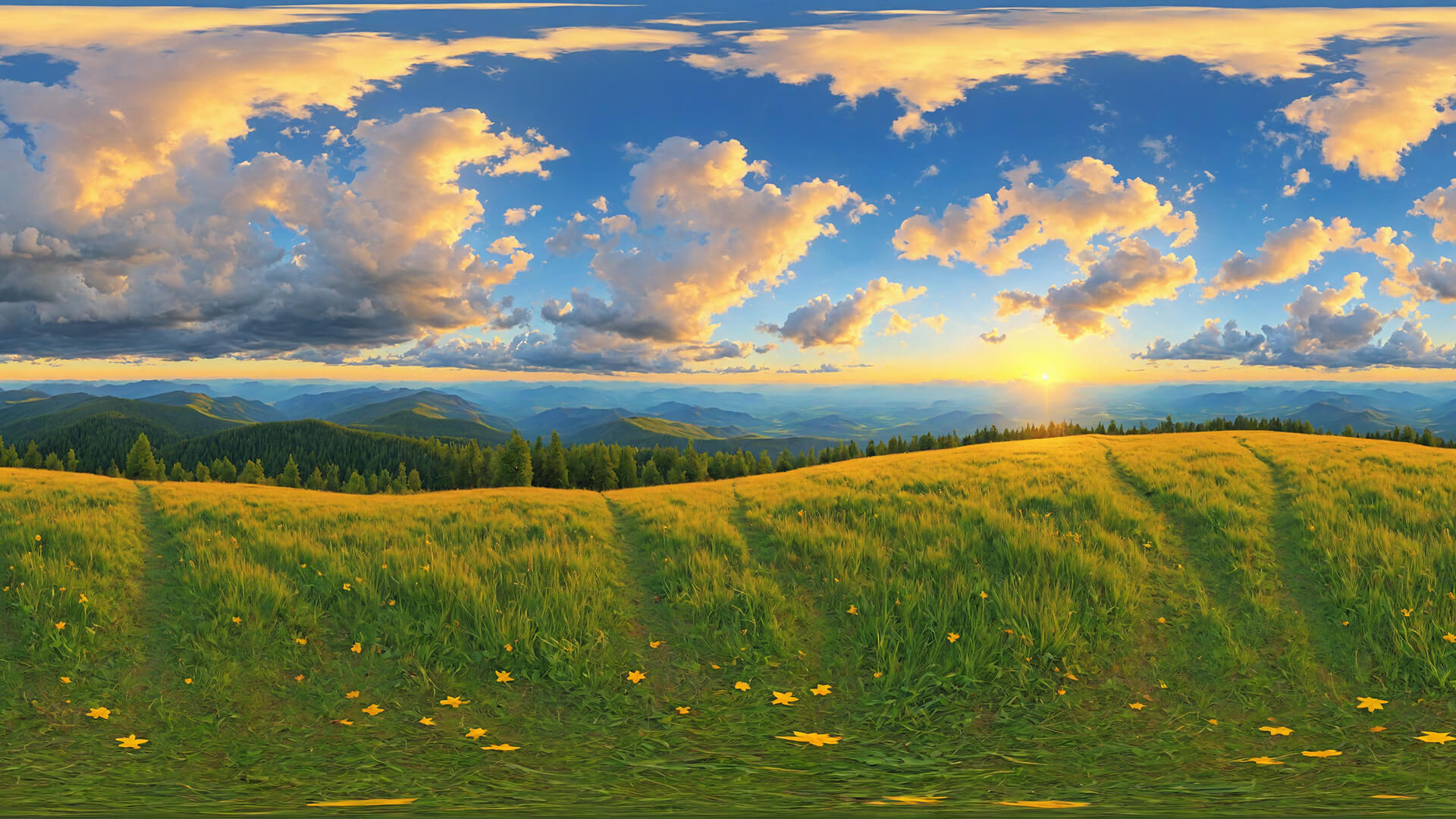 HDRI Spring Landscape Panoramas - HDR Image by Johny1981