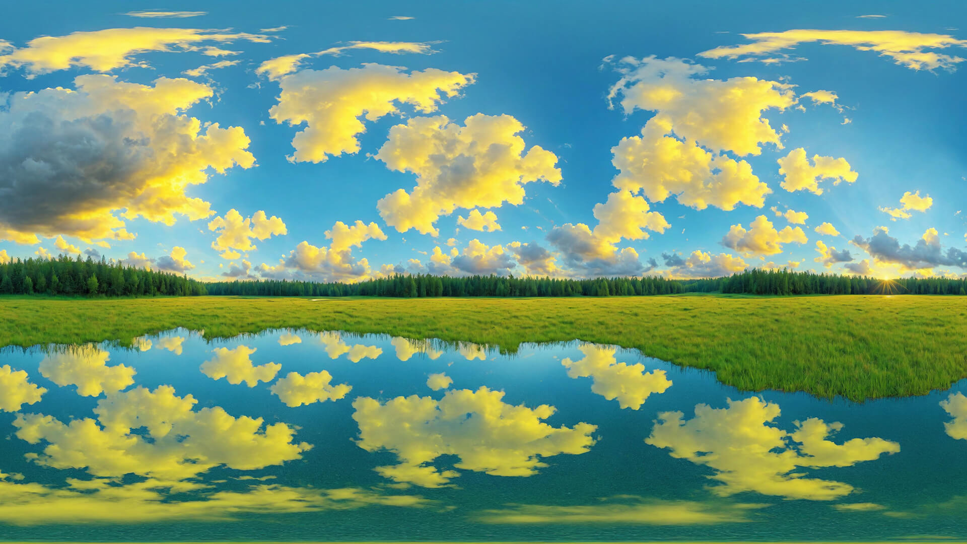 HDRI Spring Landscape Panoramas - HDR Image by Johny1981