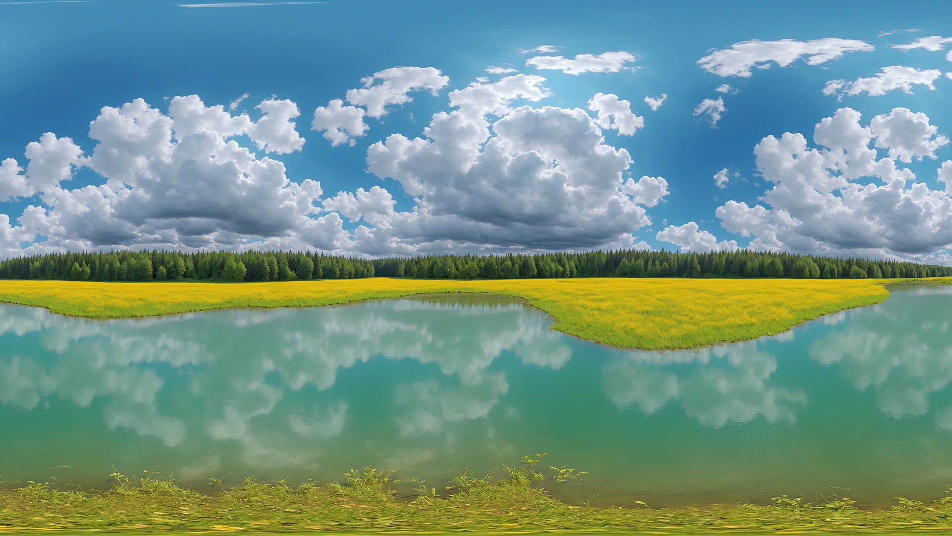 HDRI Spring Landscape Panoramas - HDR Image by Johny1981