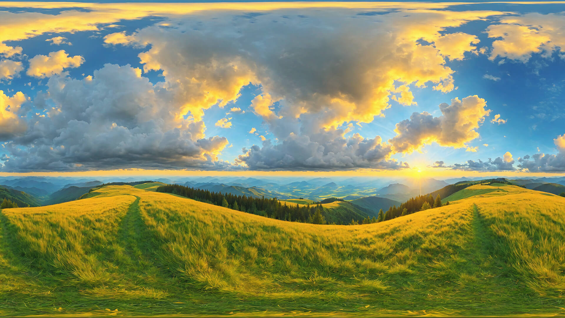 HDRI Spring Landscape Panoramas - HDR Image by Johny1981