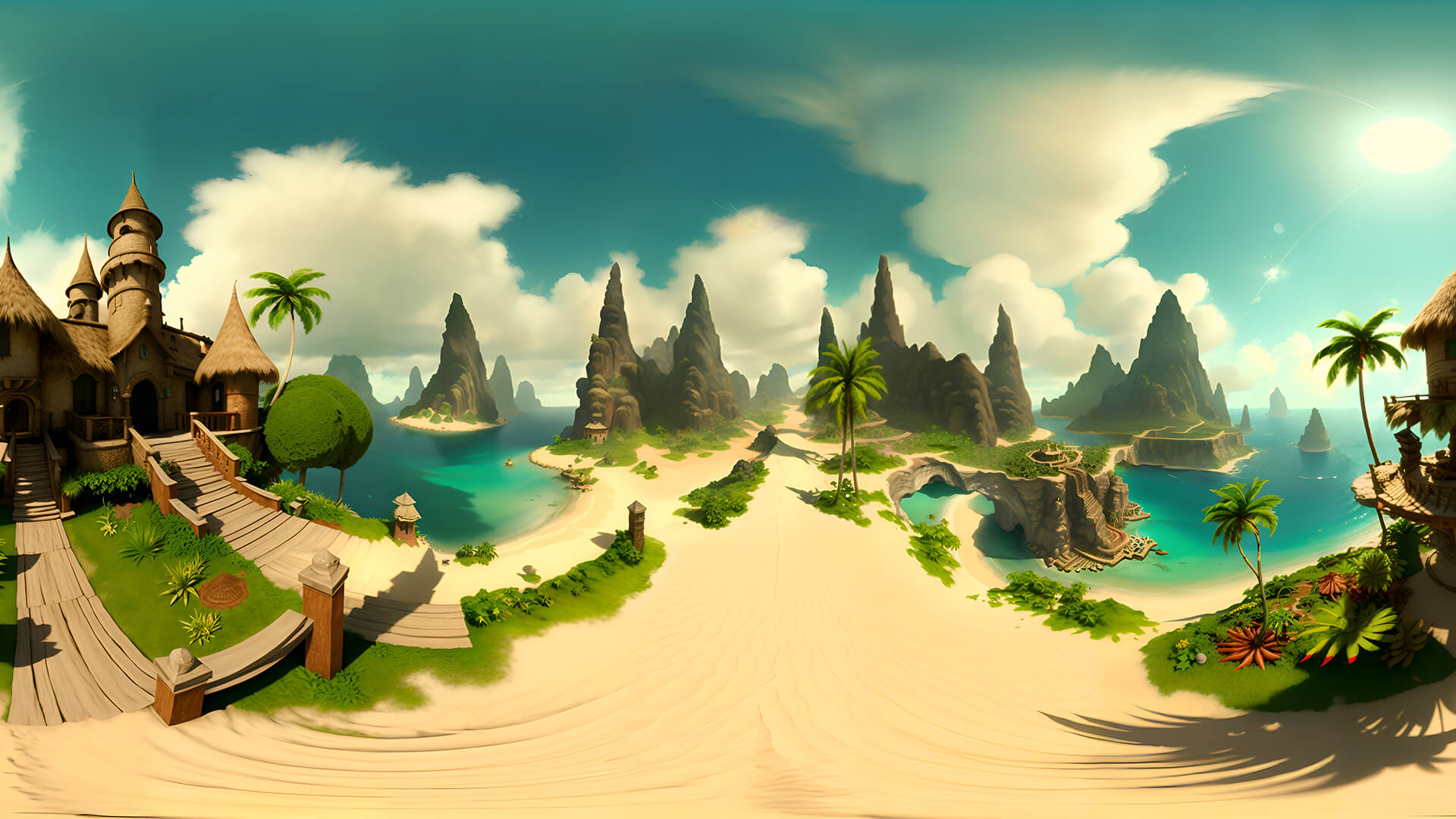 HDRI Tropical Beach - HDR Image by Johny1981