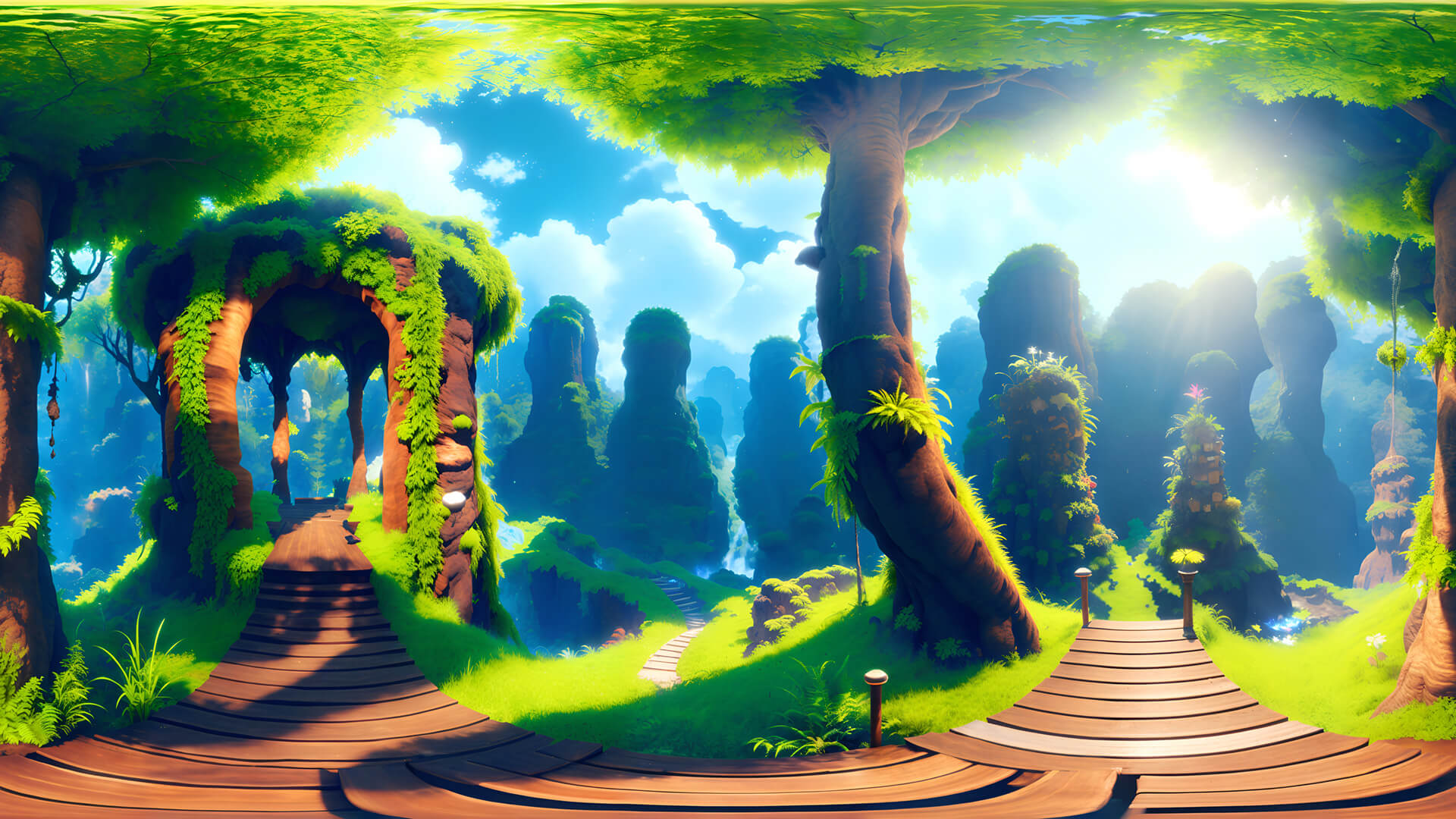 HDRI Tropical Forest Panoramas - HDR Image by Johny1981