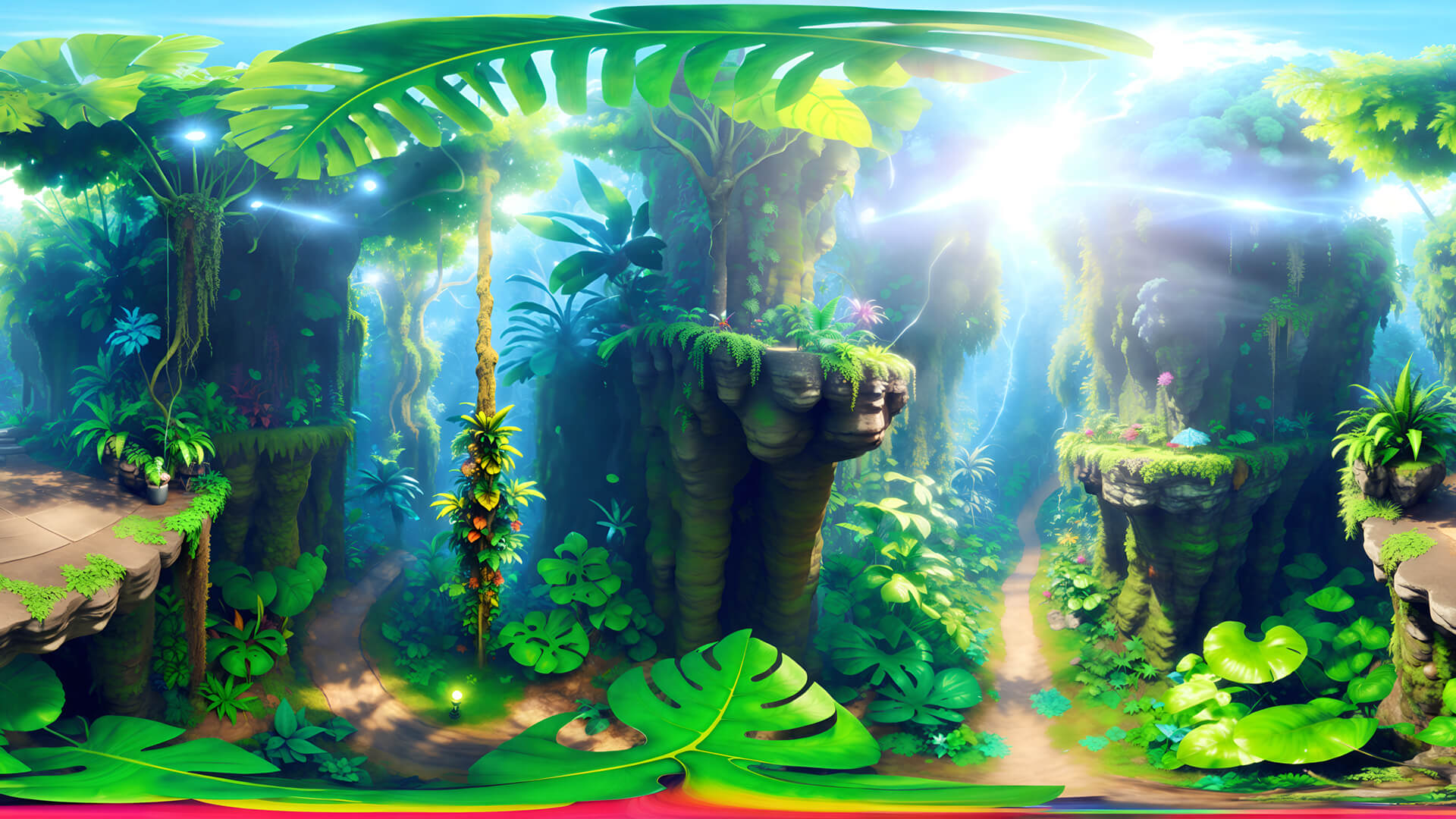 HDRI Tropical Forest Panoramas - HDR Image by Johny1981
