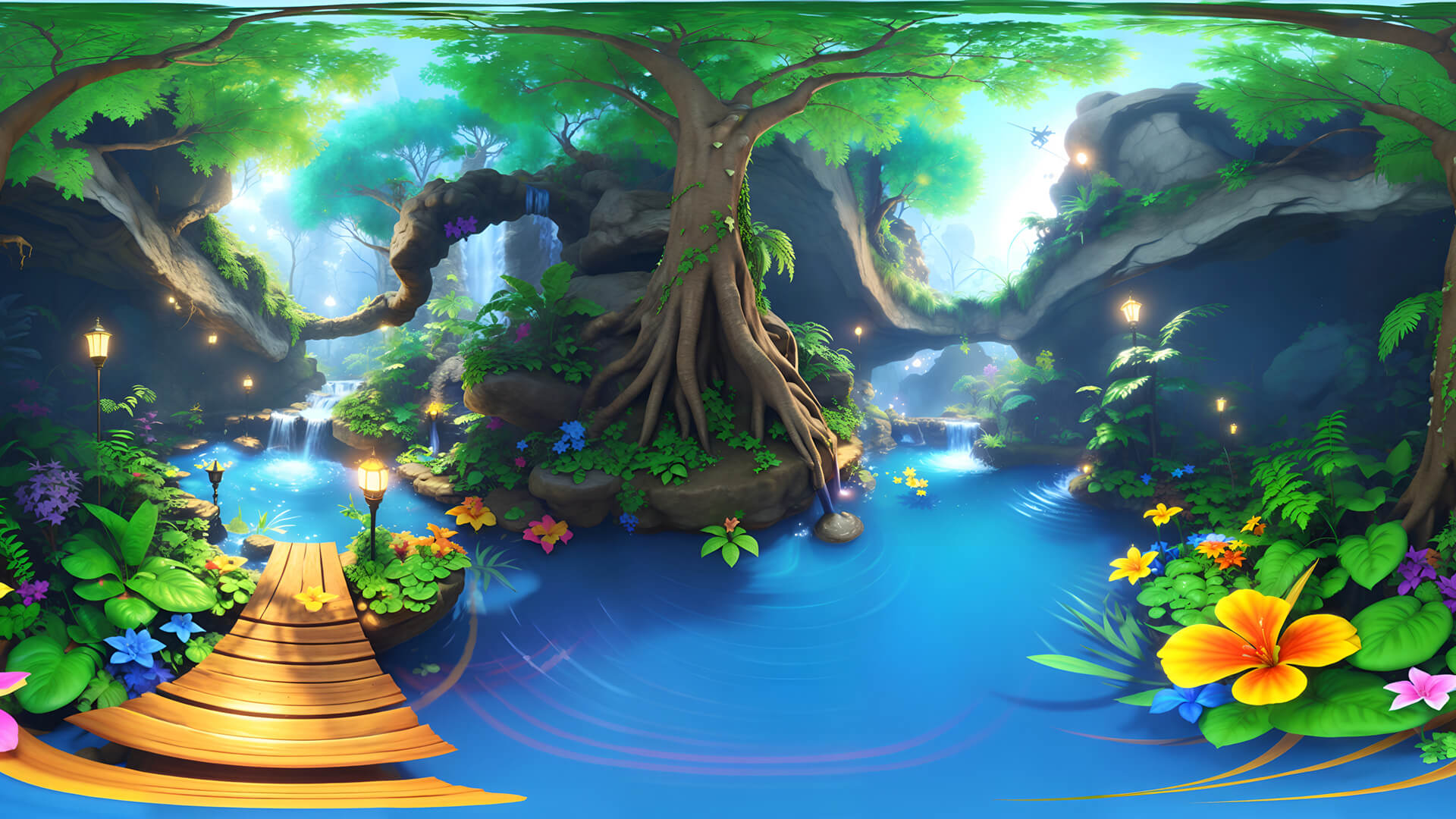 HDRI Tropical Forest Panoramas - HDR Image by Johny1981