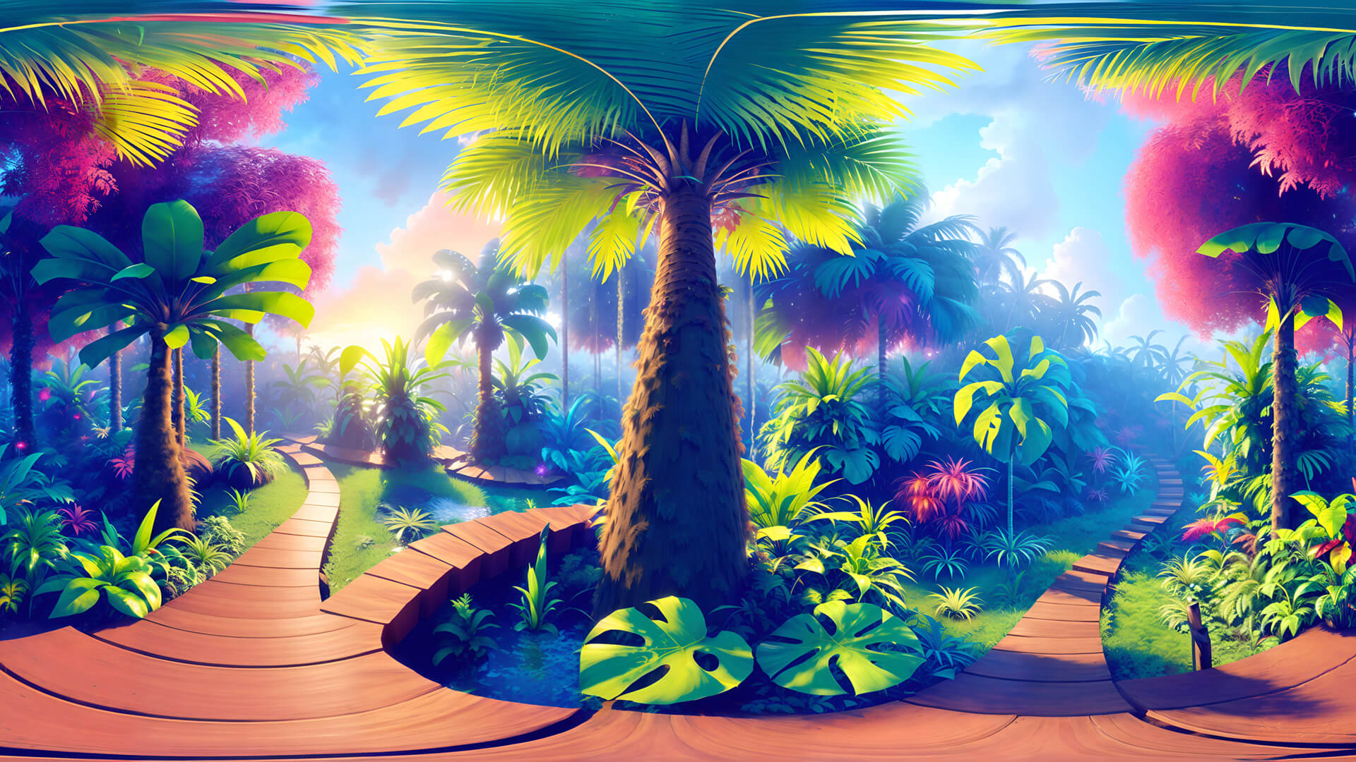 HDRI Tropical Forest Panoramas - HDR Image by Johny1981