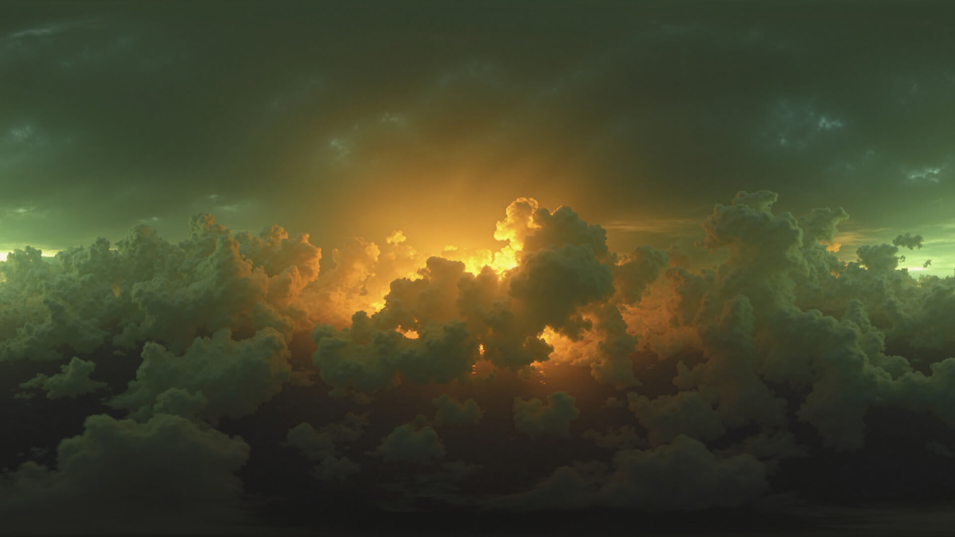HDRI V2 Burning Skies Skyboxes - HDR Image by Johny1981