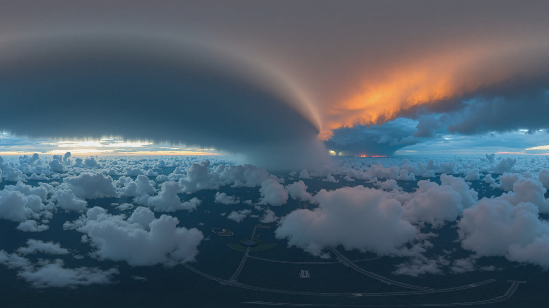 HDRI V2 Burning Skies Skyboxes - HDR Image by Johny1981