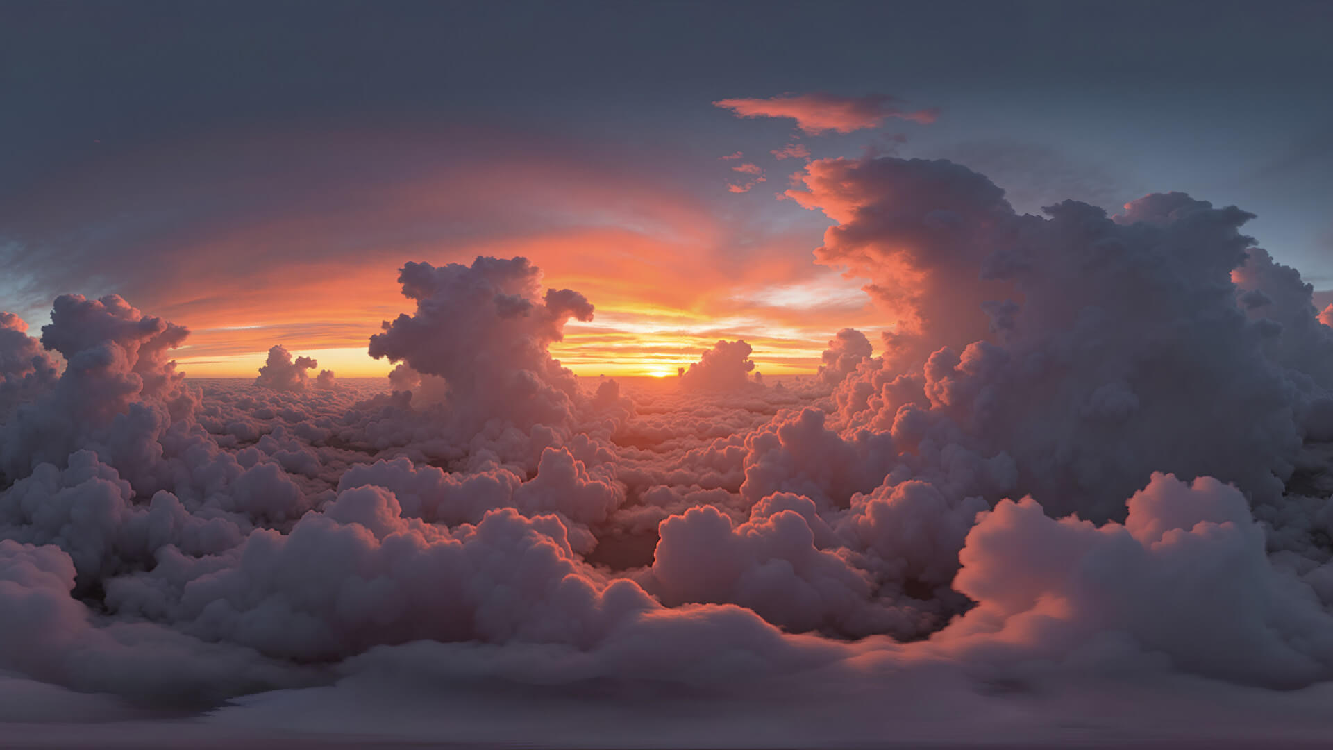 HDRI V2 Burning Skies Skyboxes - HDR Image by Johny1981