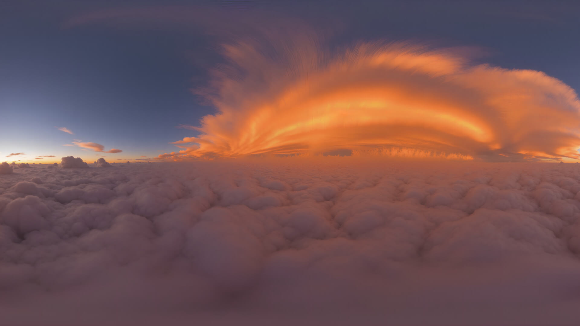 HDRI V2 Burning Skies Skyboxes - HDR Image by Johny1981