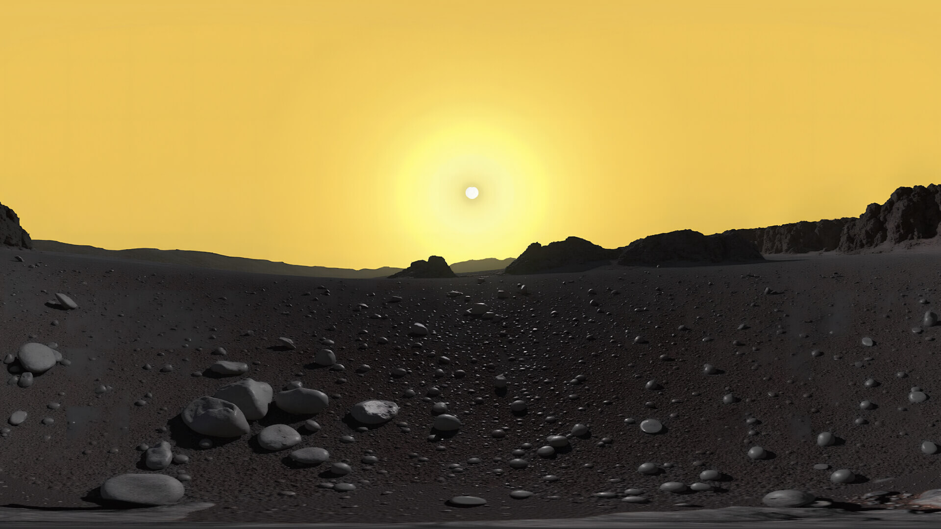 HDRI Venus Panoramic Skybox 11 - 3D Model by Johny1981