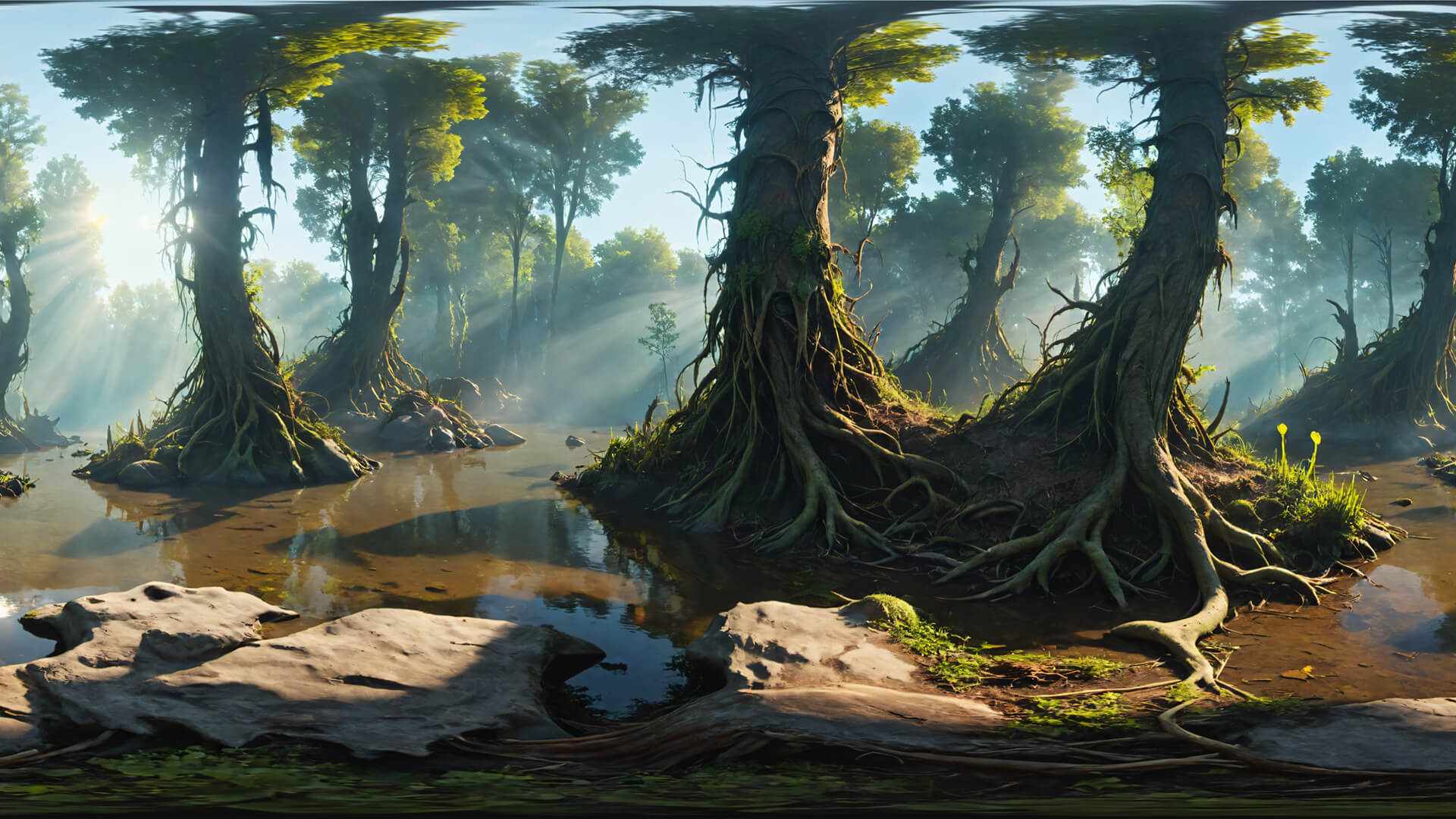 HDRI Wetlands and Swamps - HDR Image by Johny1981