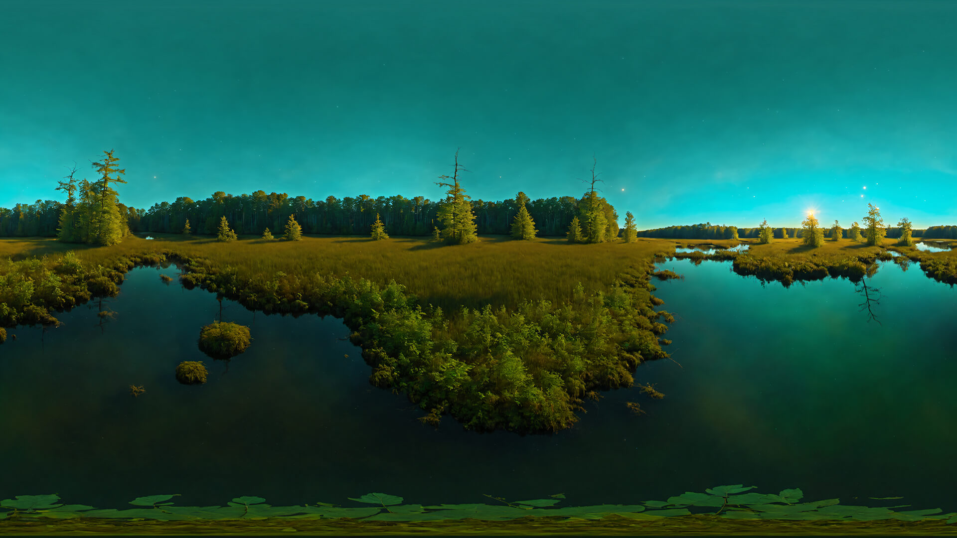 HDRI Wetlands and Swamps - HDR Image by Johny1981