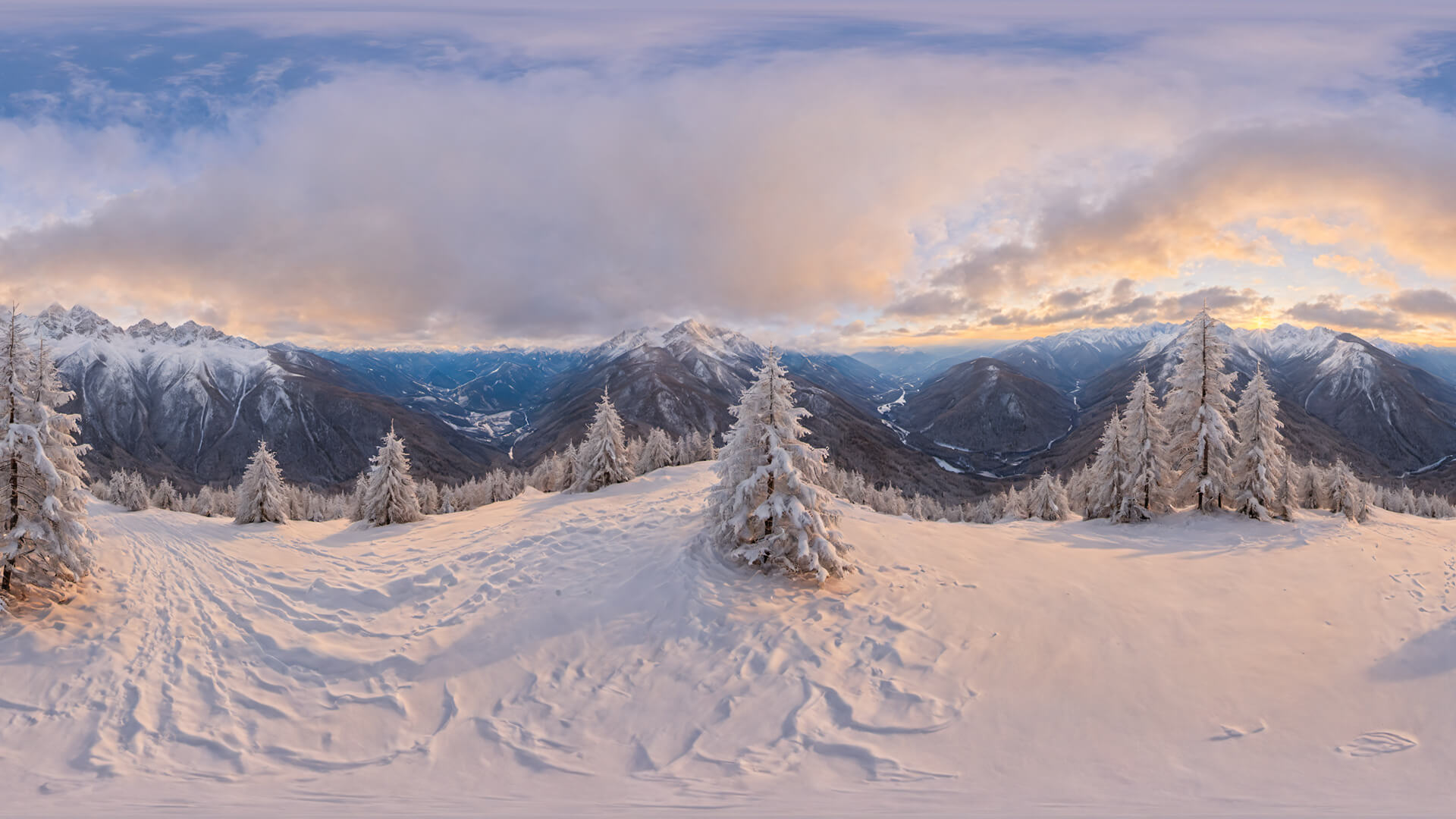 HDRI Winter Nature Panoramas - HDR Image by Johny1981