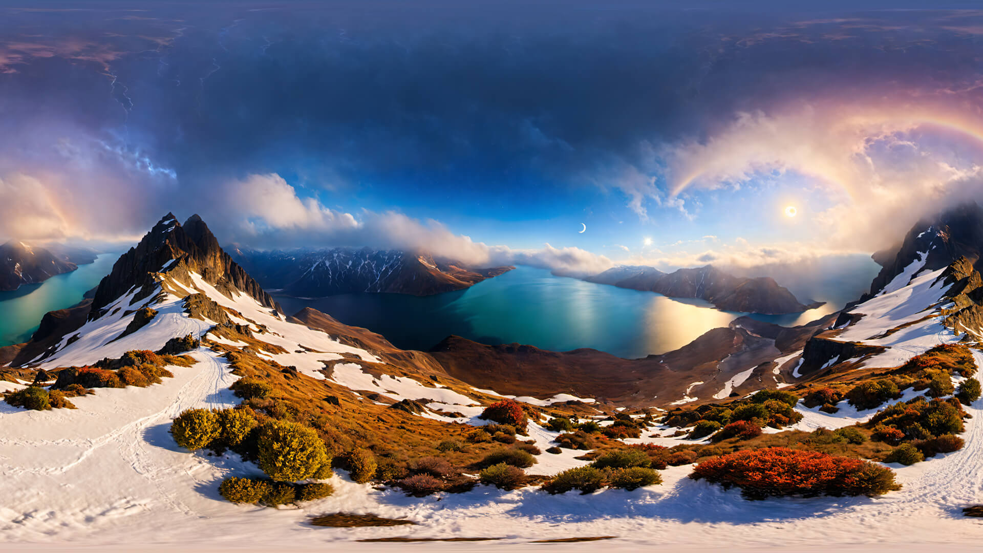 HDRI Winter Nature Panoramas - HDR Image by Johny1981