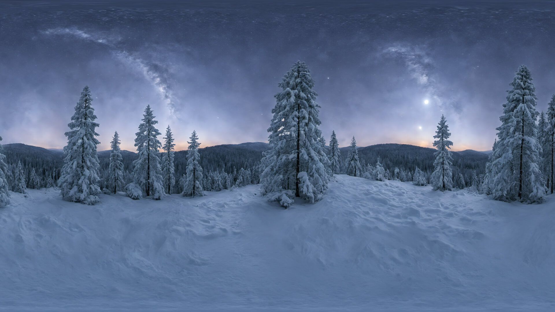 HDRI Winter Nature Panoramas - HDR Image by Johny1981