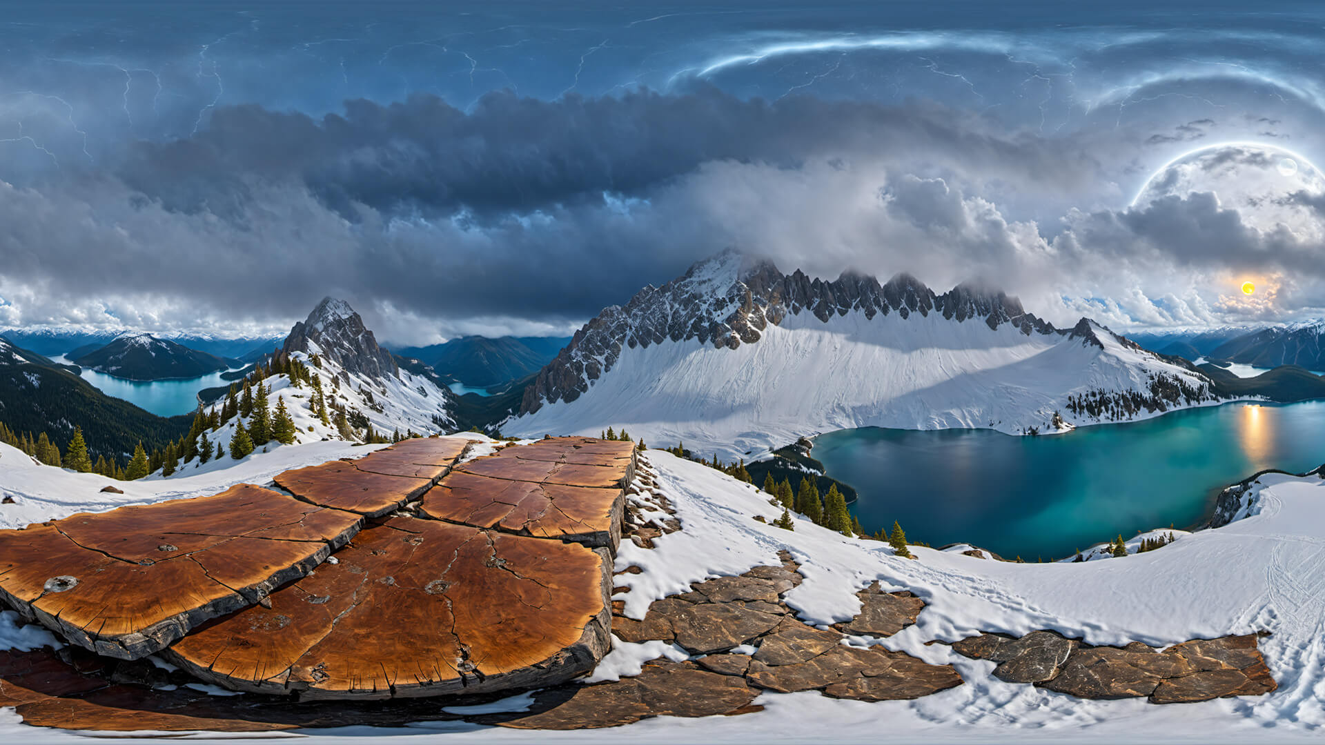 HDRI Winter Nature Panoramas - HDR Image by Johny1981