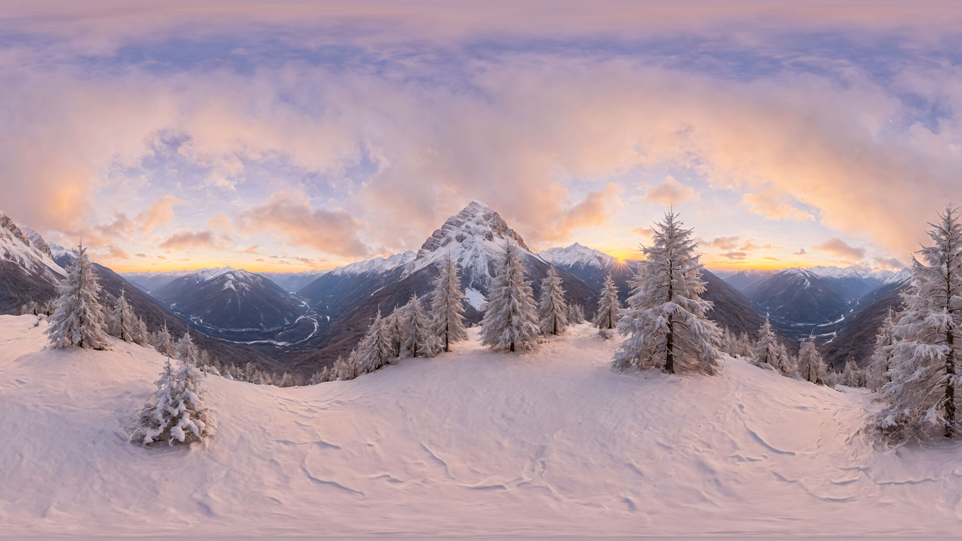 HDRI Winter Nature Panoramas - HDR Image by Johny1981