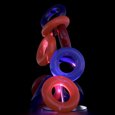 Life saver inflatable tower - 3D Model by Jonas P