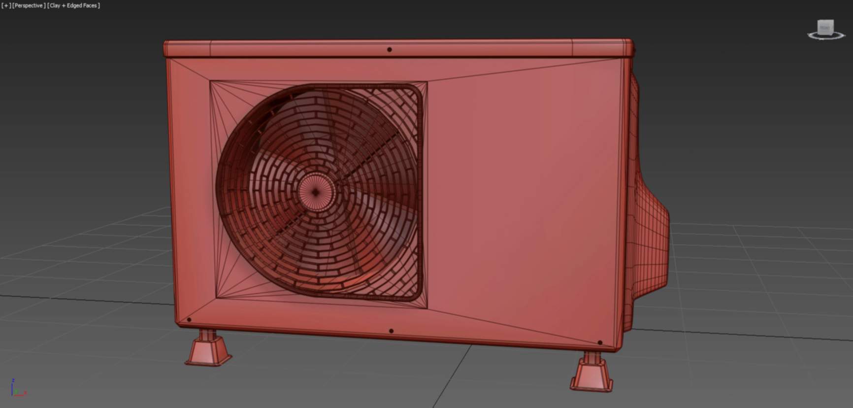 Air Conditioner - 3D Model by JonRichardt