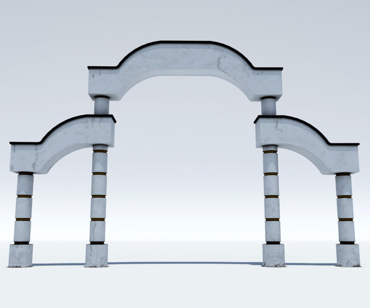 Gate - 3D Model by JonRichardt