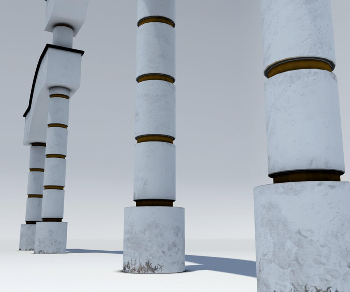 Gate - 3D Model by JonRichardt